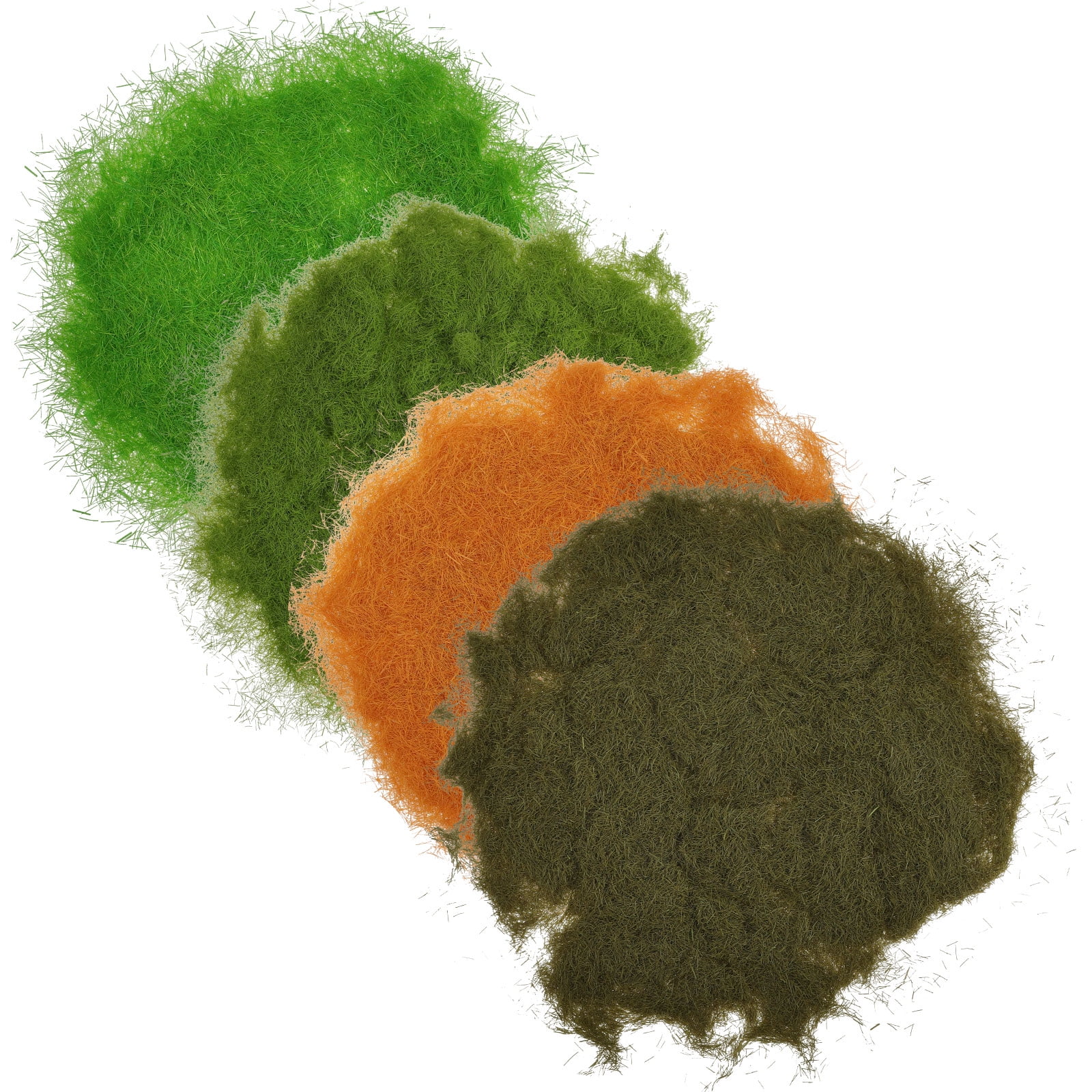Artificial Grass Powder for Decor Made of Nylon in Assorted Colors 4 ...