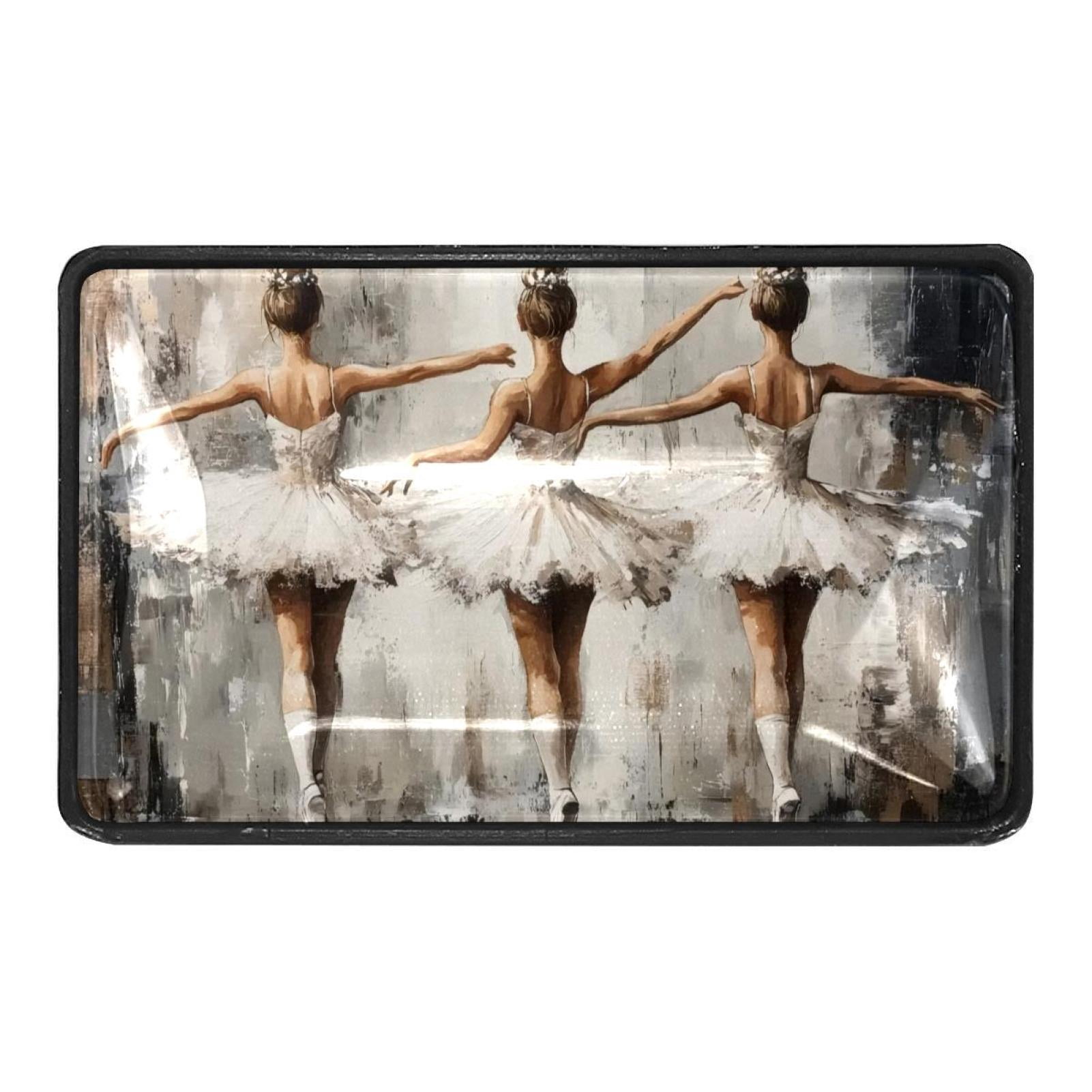 4 Packs Ballerinas Dancing Girls Crystal Glass Cabinet Knobs Drawer ...