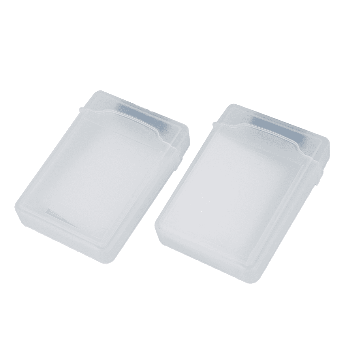 4 Packs Clear 3.5 INCH SATA HDD Hard Drive Storage Case - Walmart.com