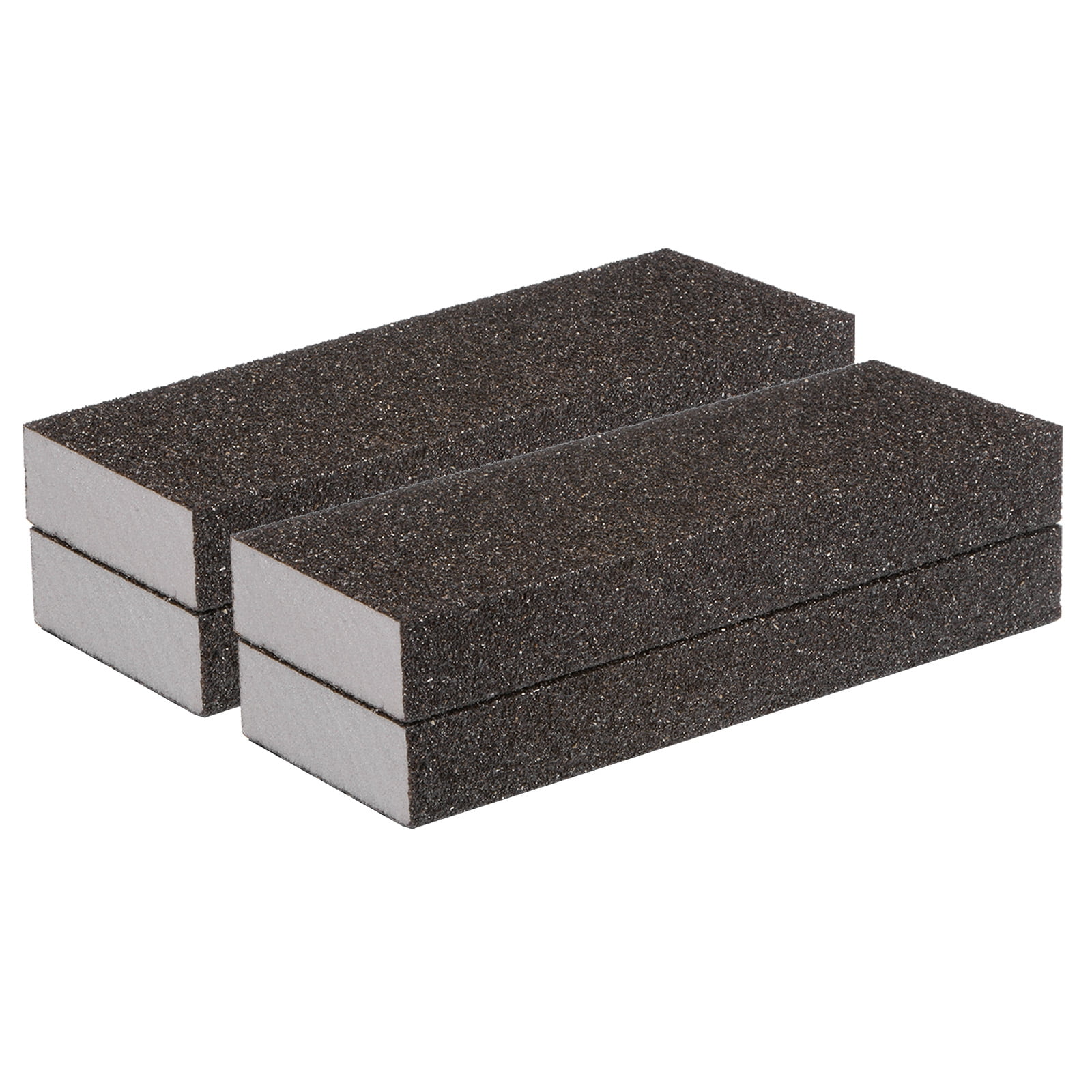4 Packs Coarse Sanding Sponge Blocks 80-100 Grit Foam Sanding Block ...
