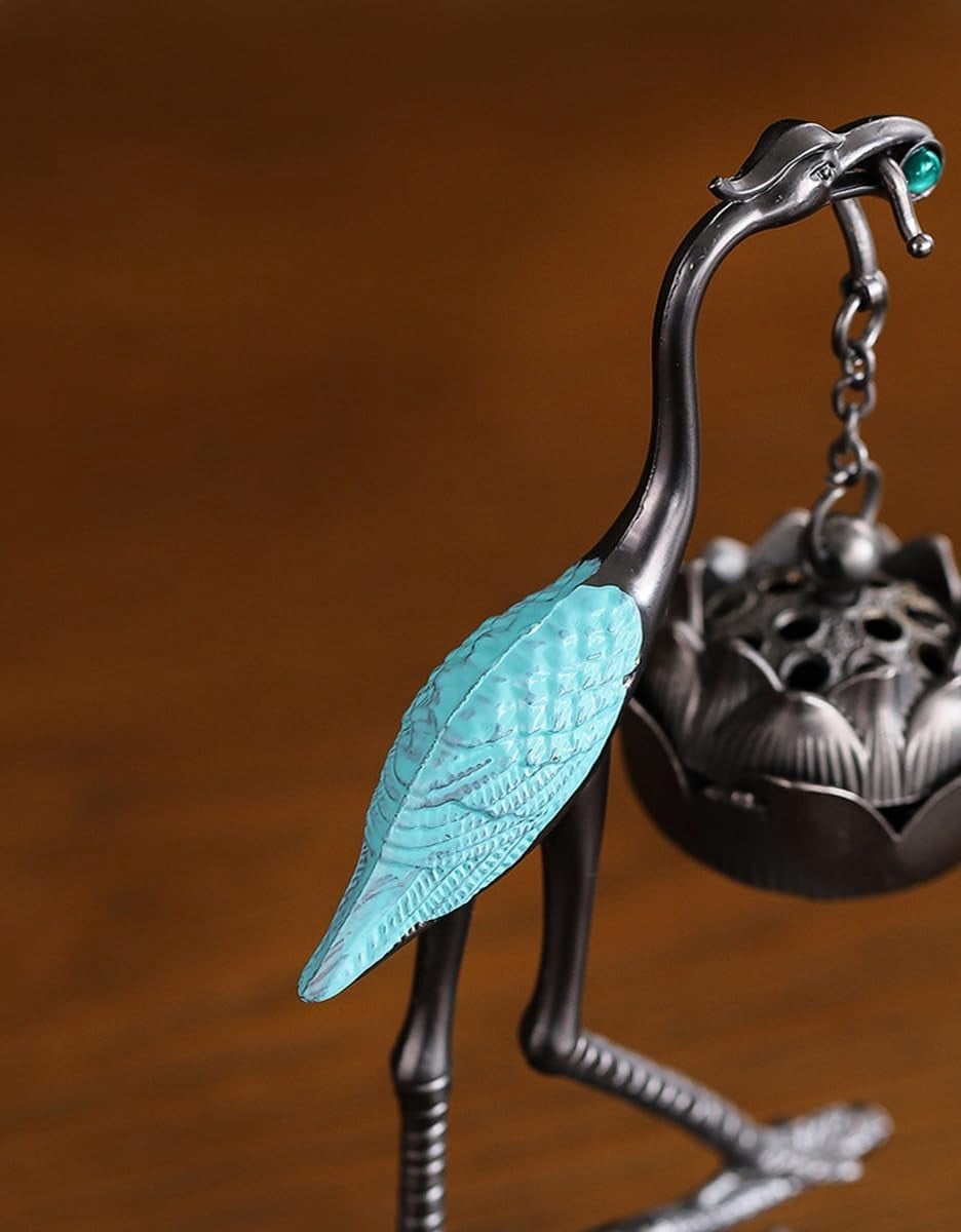 4 Packs Crane Aromatherapy Diffuser Decor, Ultrasonic Essential Oil ...