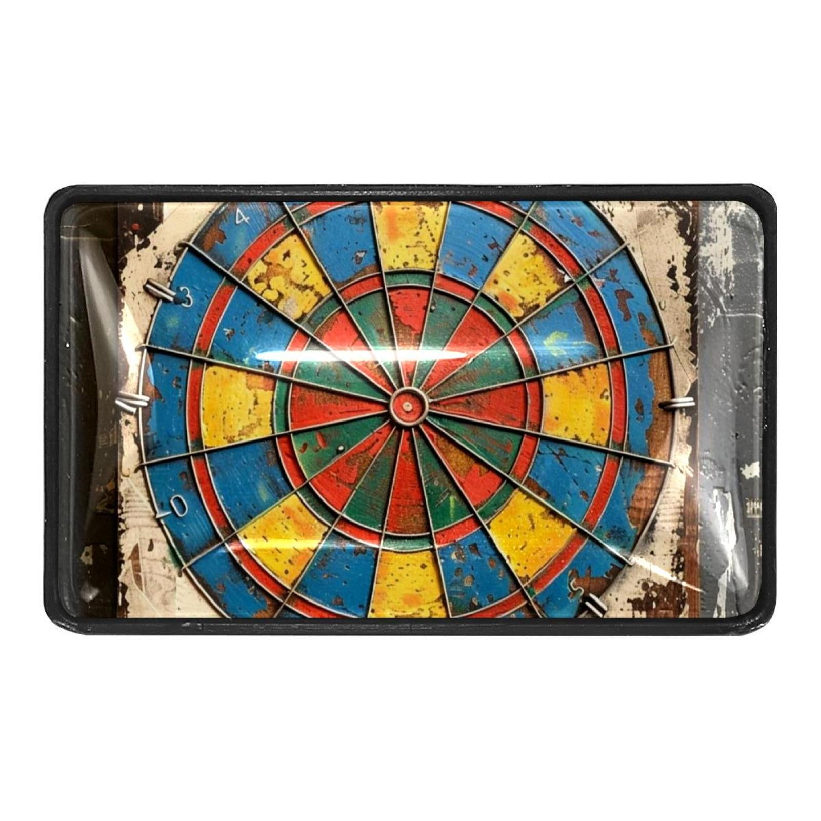 4 Packs Dart Board Woolden Plank Crystal Glass Cabinet Knobs Drawer Handles for Kitchen Cabinets ...