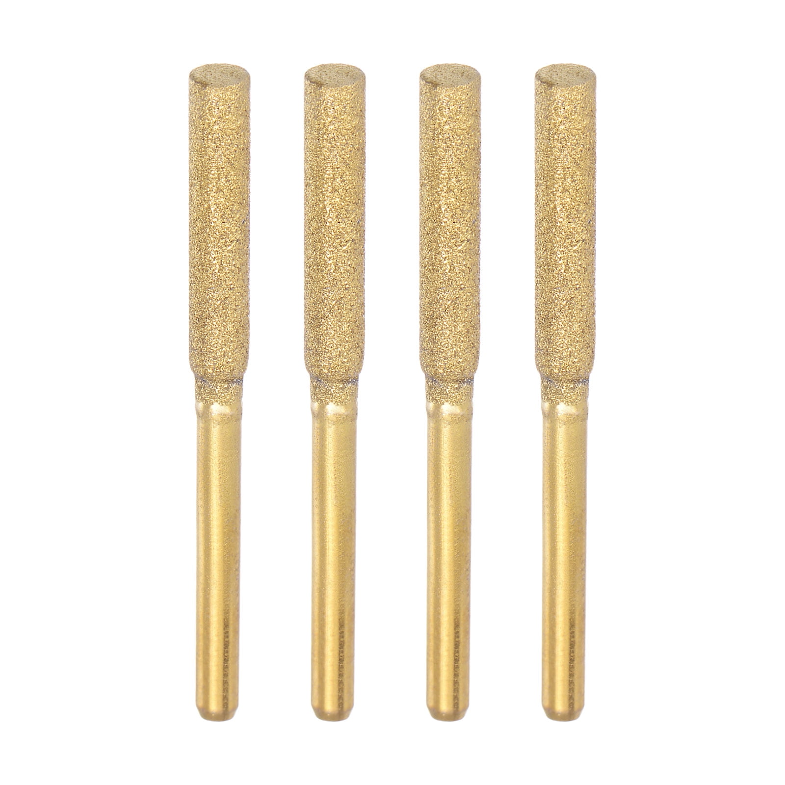 4 Packs Diamond Chainsaw Sharpener Bits 5/32" 4mm Cylinder Head ...