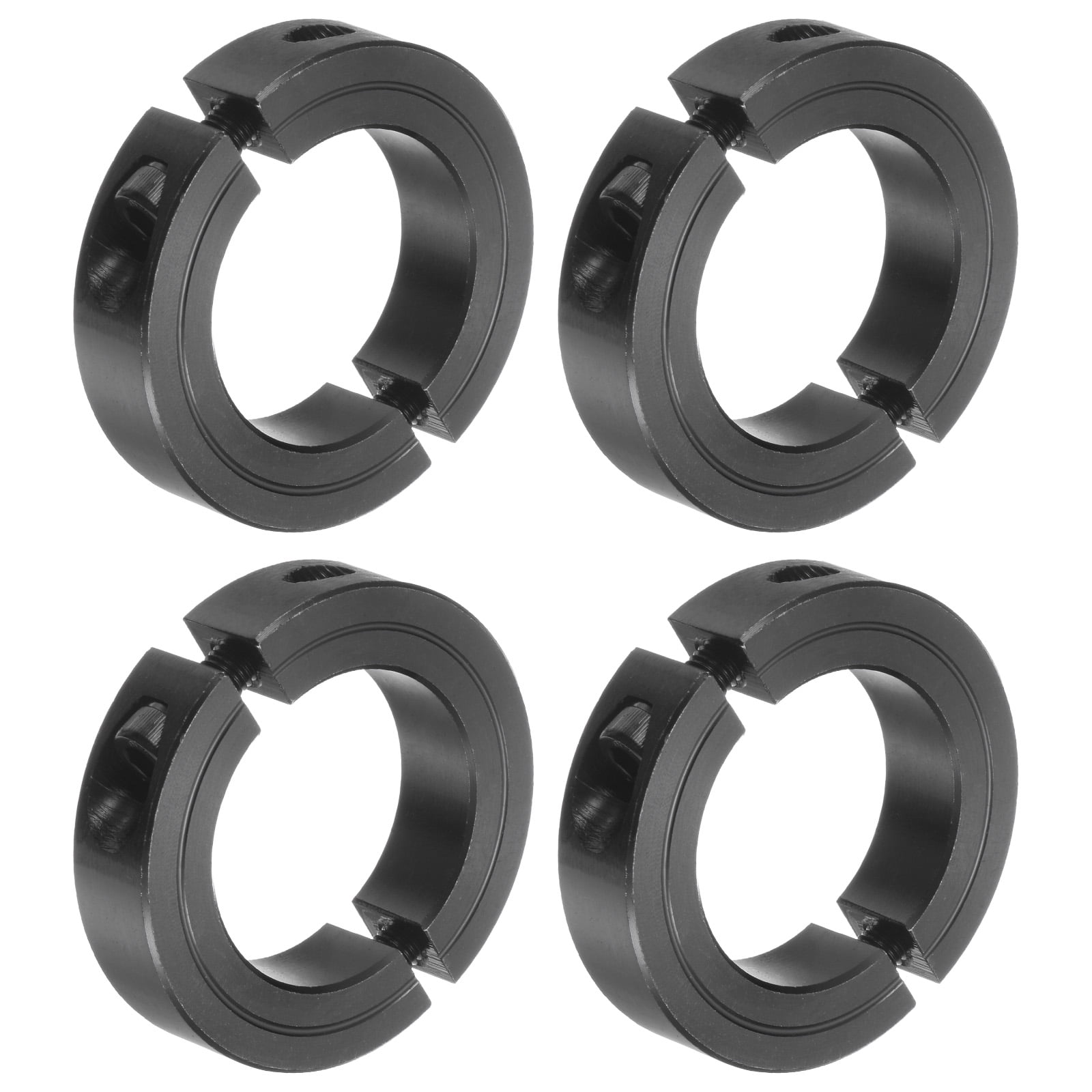 4 Packs Double Split Shaft Collar 1-1/2" Bore Two-Piece Clamping Collar ...