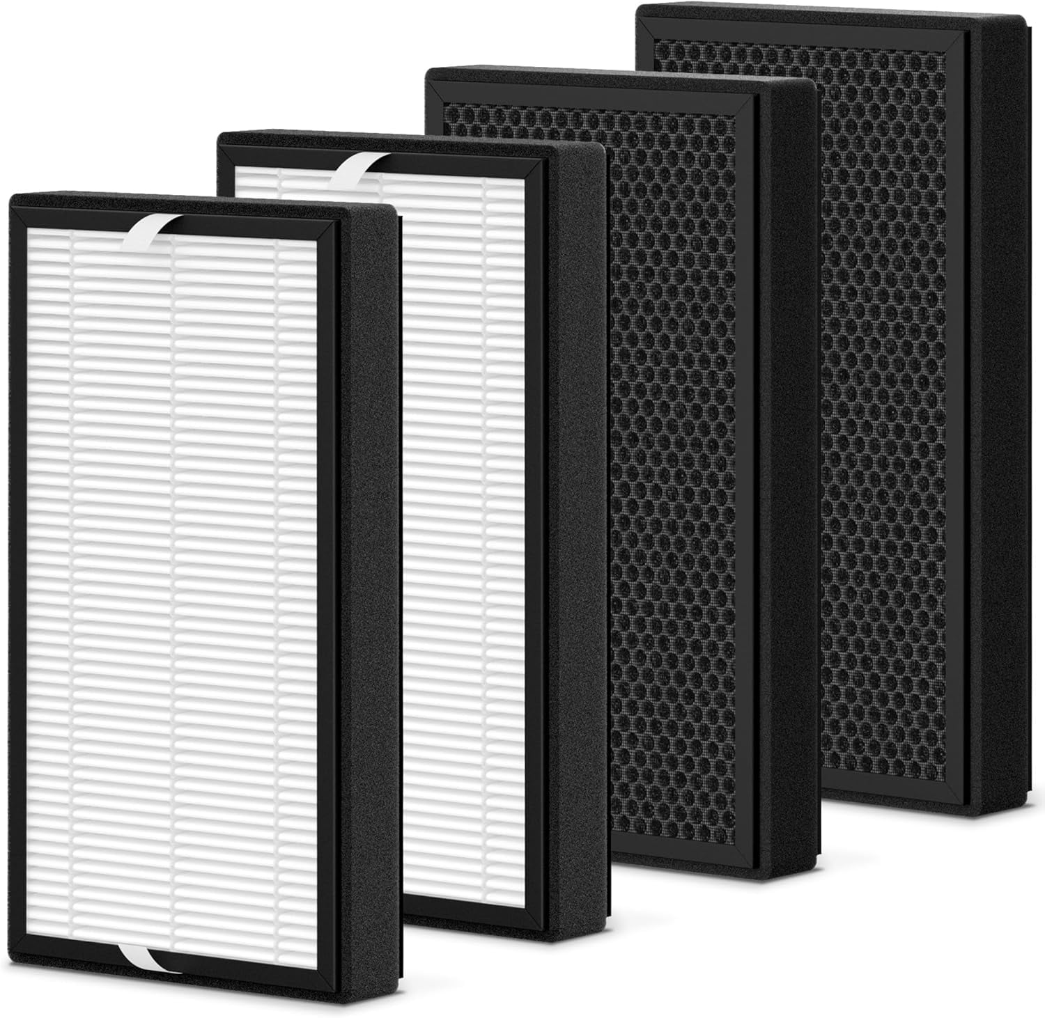 4 Packs F1 Mixed Honeycomb Activated Carbon Replacement Filter for 3M ...