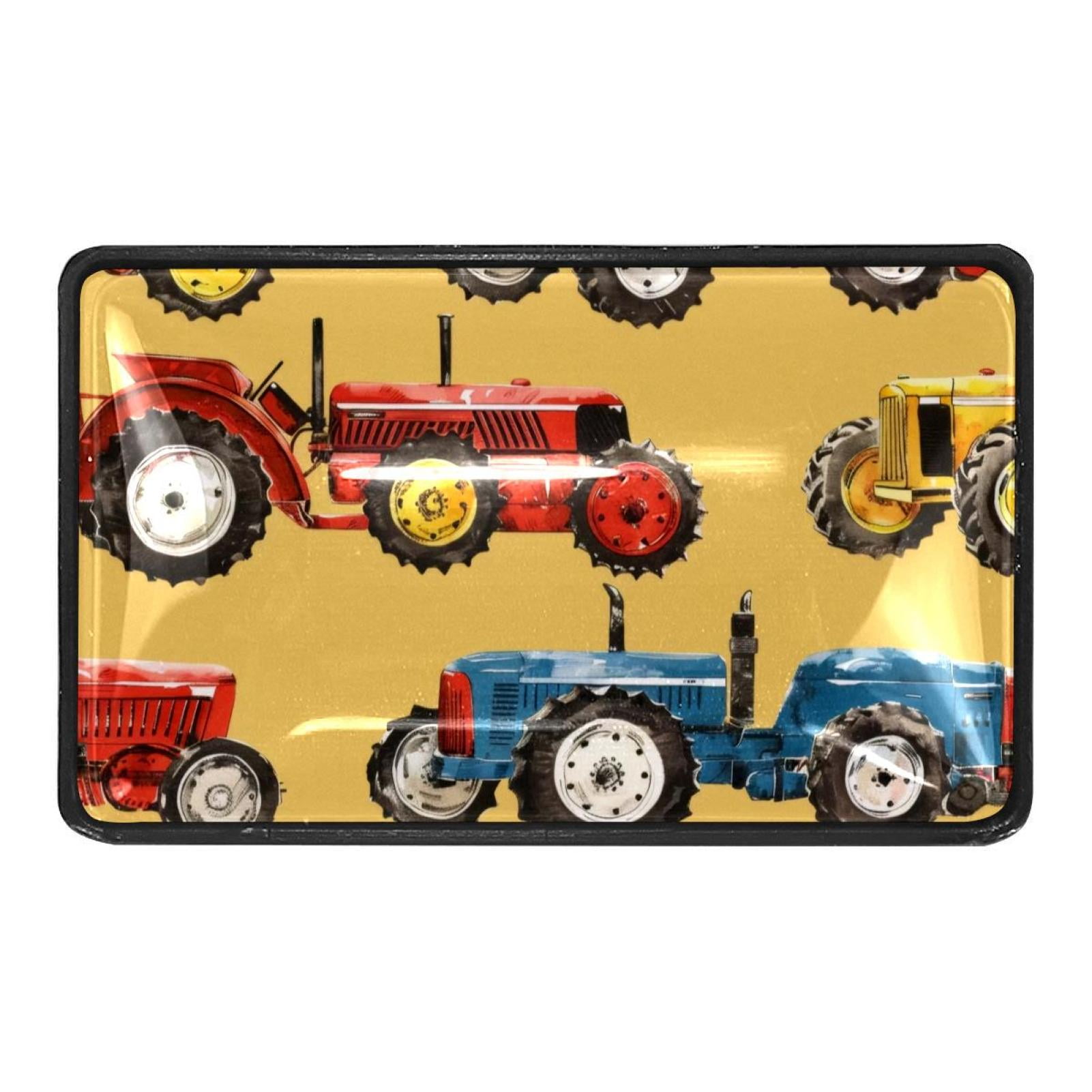 4 Packs Farm Machinery Tractors Crystal Glass Cabinet Knobs Drawer ...