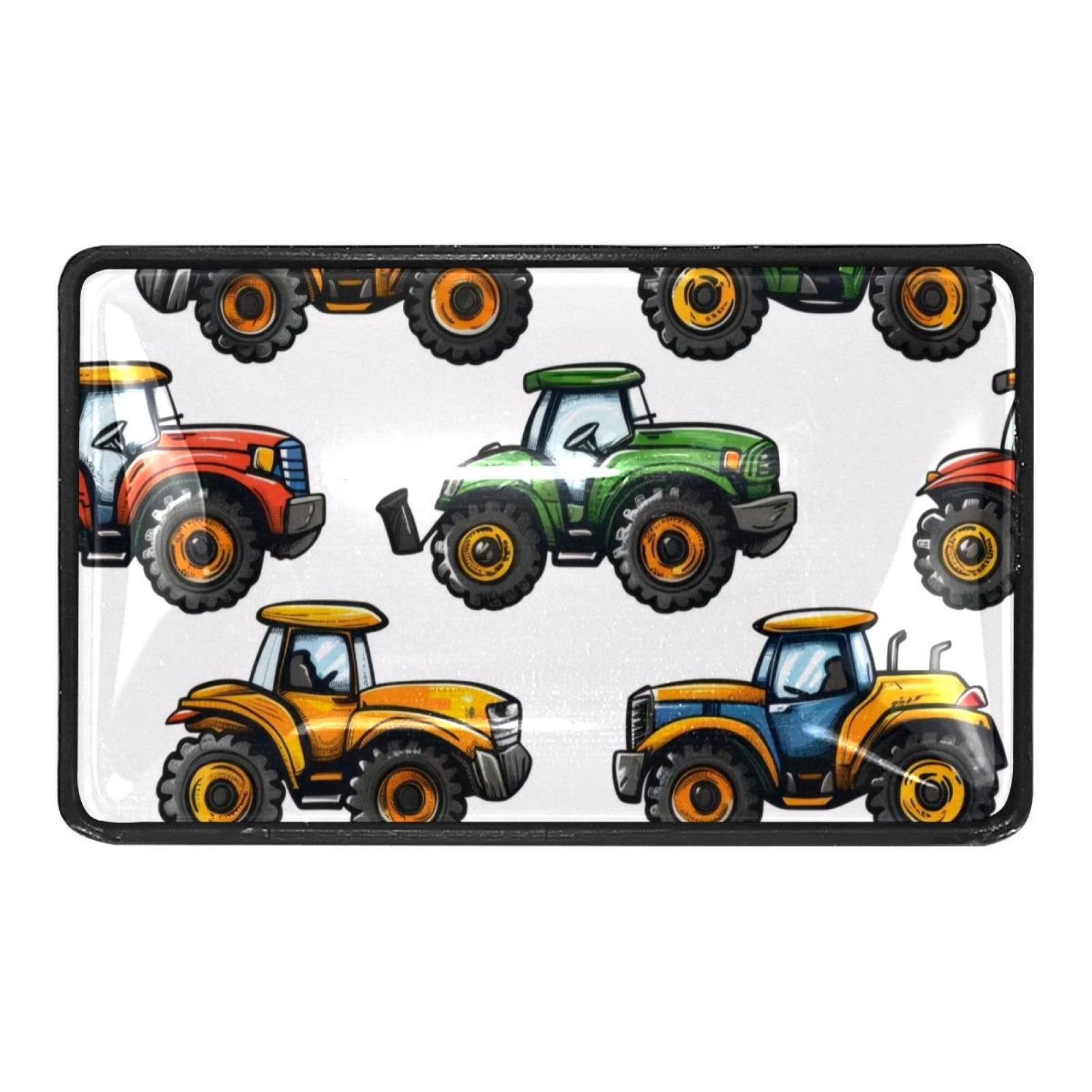 4 Packs Farm Tractor Machinery Crystal Glass Cabinet Knobs Drawer ...