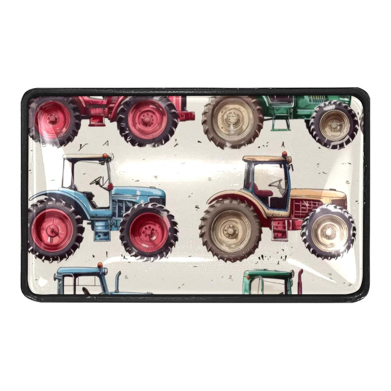 4 Packs Farm Tractors Machinery Crystal Glass Cabinet Knobs Drawer ...