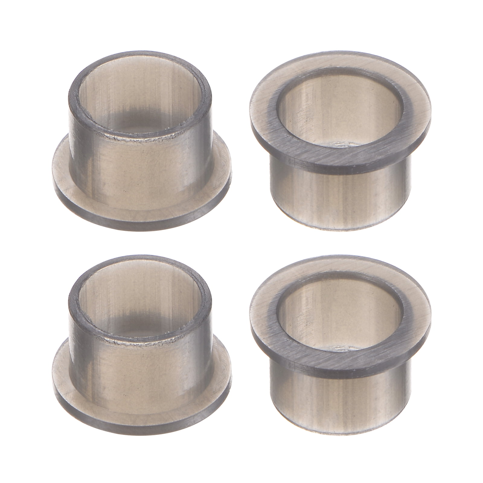 4 Packs Flanged Sleeve Bearings Plastic Bushings 9.1mm Bore x 11mm OD x ...