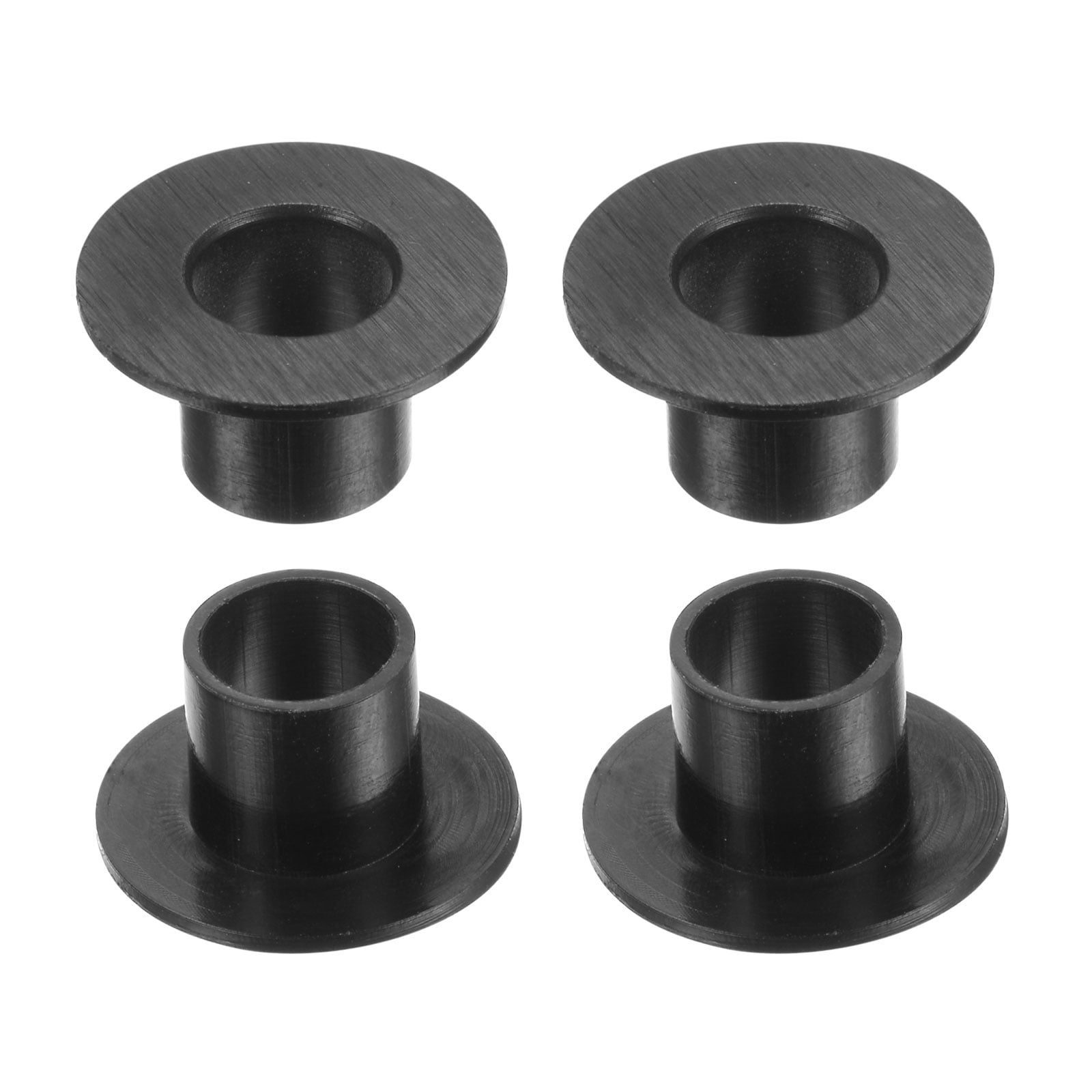 Uxcell Flanged Sleeve Bearings Plastic Bushings Nylon Bushings, Black ...