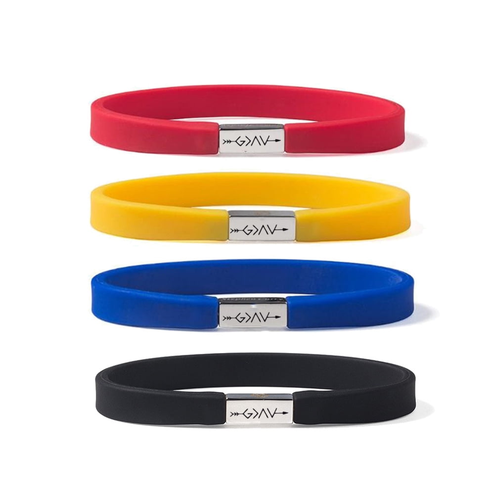 4 Packs God is Greater than the Highs and Lows Wristbands Sports ID ...