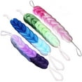 4 Packs Long Stretch Back Sponge with Rope Handles Back Scrubber Body ...