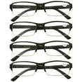 1 Reading Glasses 4-Pack Men's Half Frame Reading Glasses - Spring ...