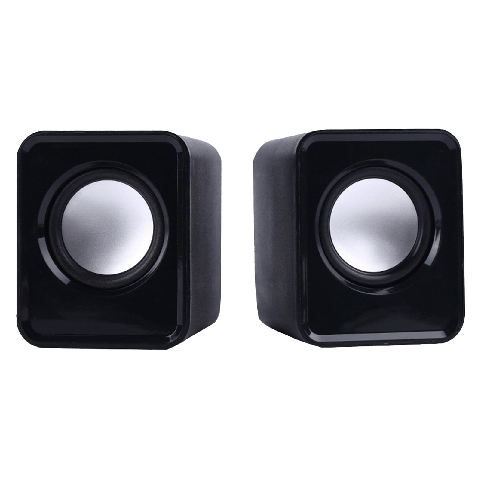 4 Packs Portable USB Mini Speakers for Computer Laptop Desktop with ...