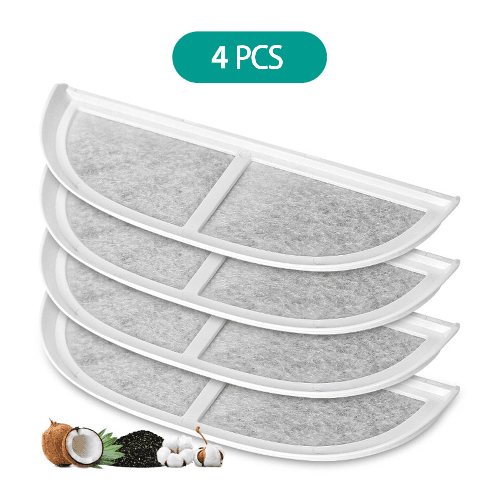 4 Packs Replacement Pet Water Fountain Filter for eufy Pet Water ...