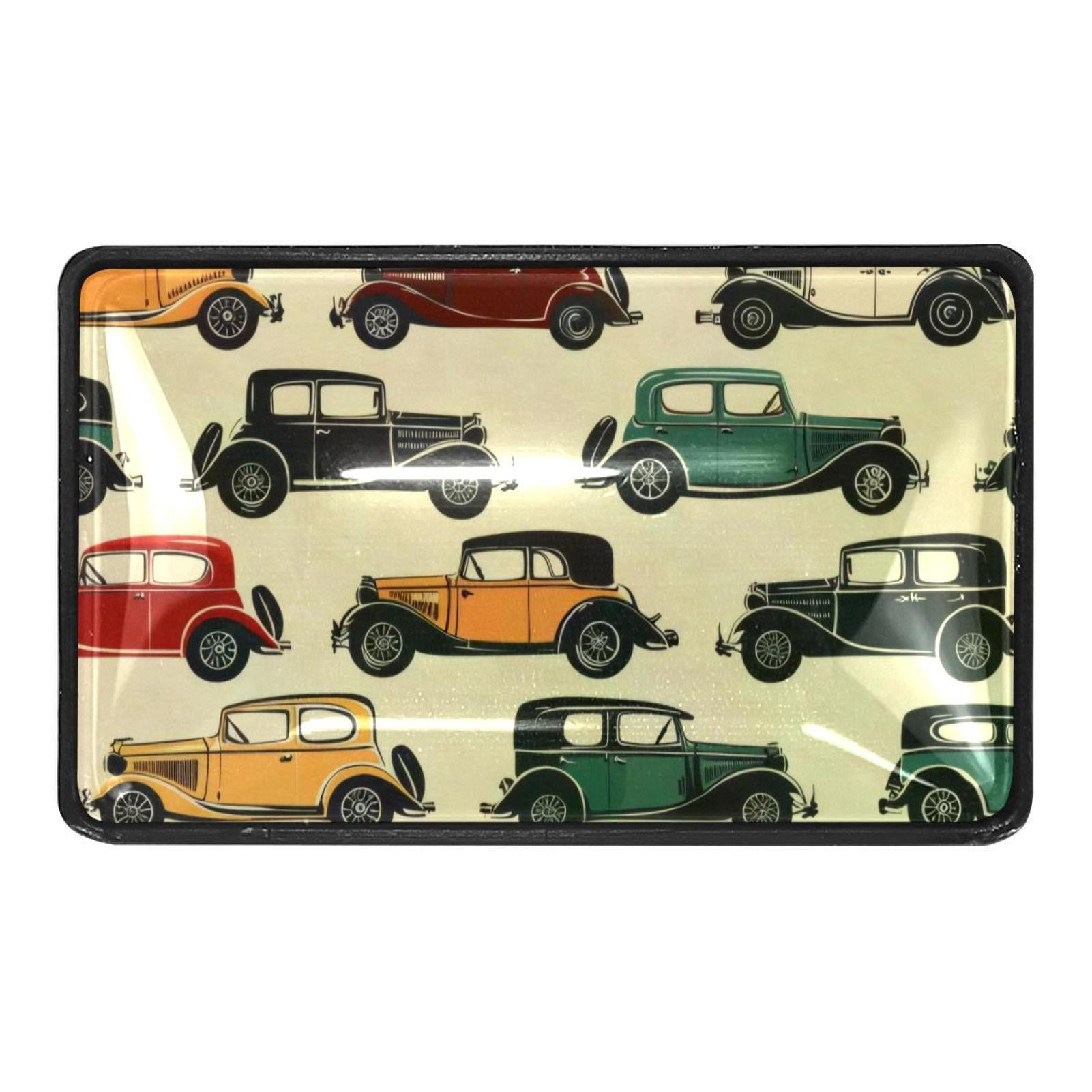 4 Packs Retro Cars Pattern Crystal Glass Cabinet Knobs Drawer Handles ...