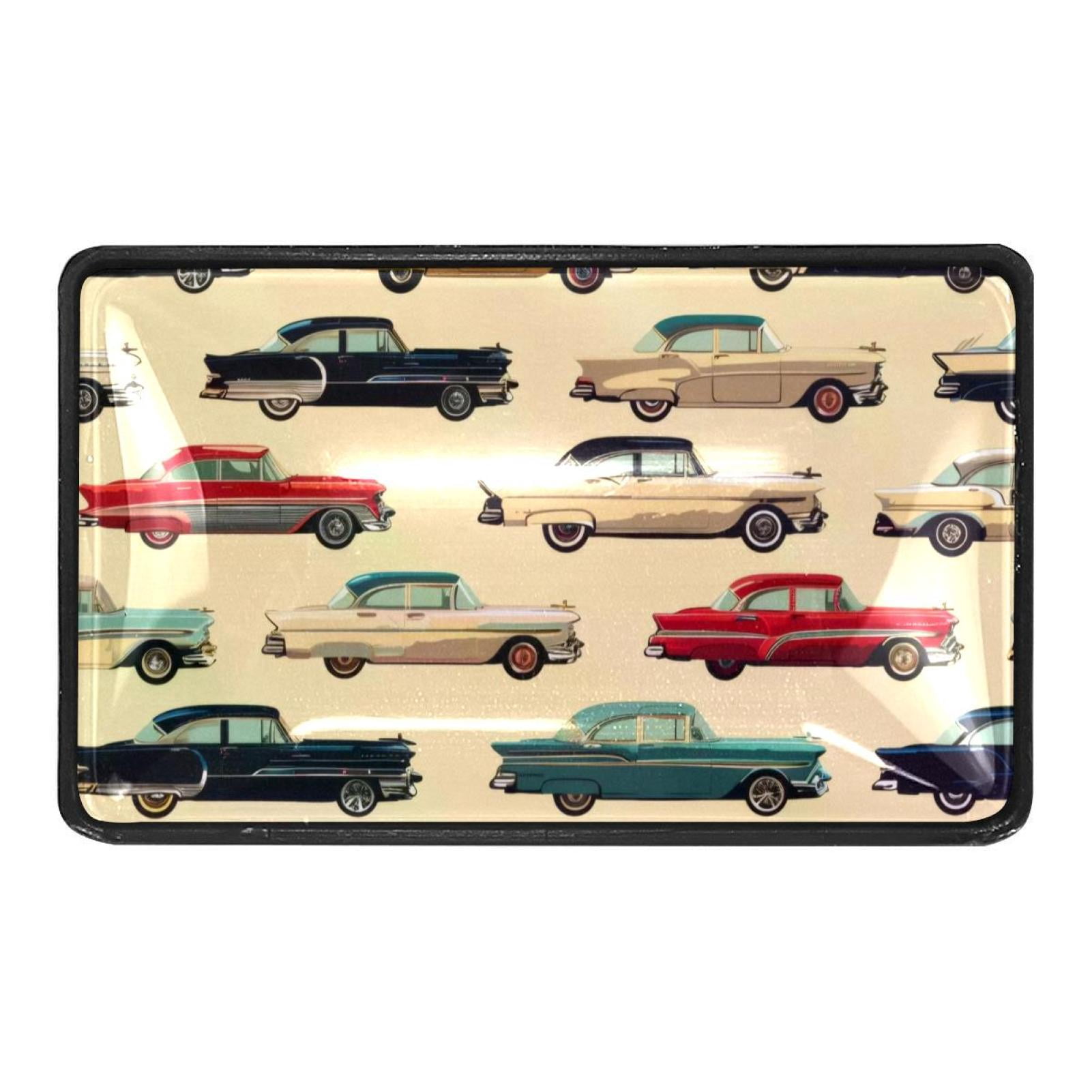 4 Packs Retro Cars on Road Crystal Glass Cabinet Knobs Drawer Handles ...