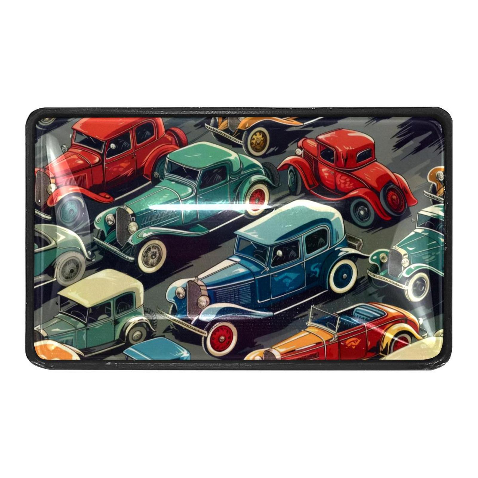 4 Packs Retro Cars on Road Crystal Glass Cabinet Knobs Drawer Handles ...