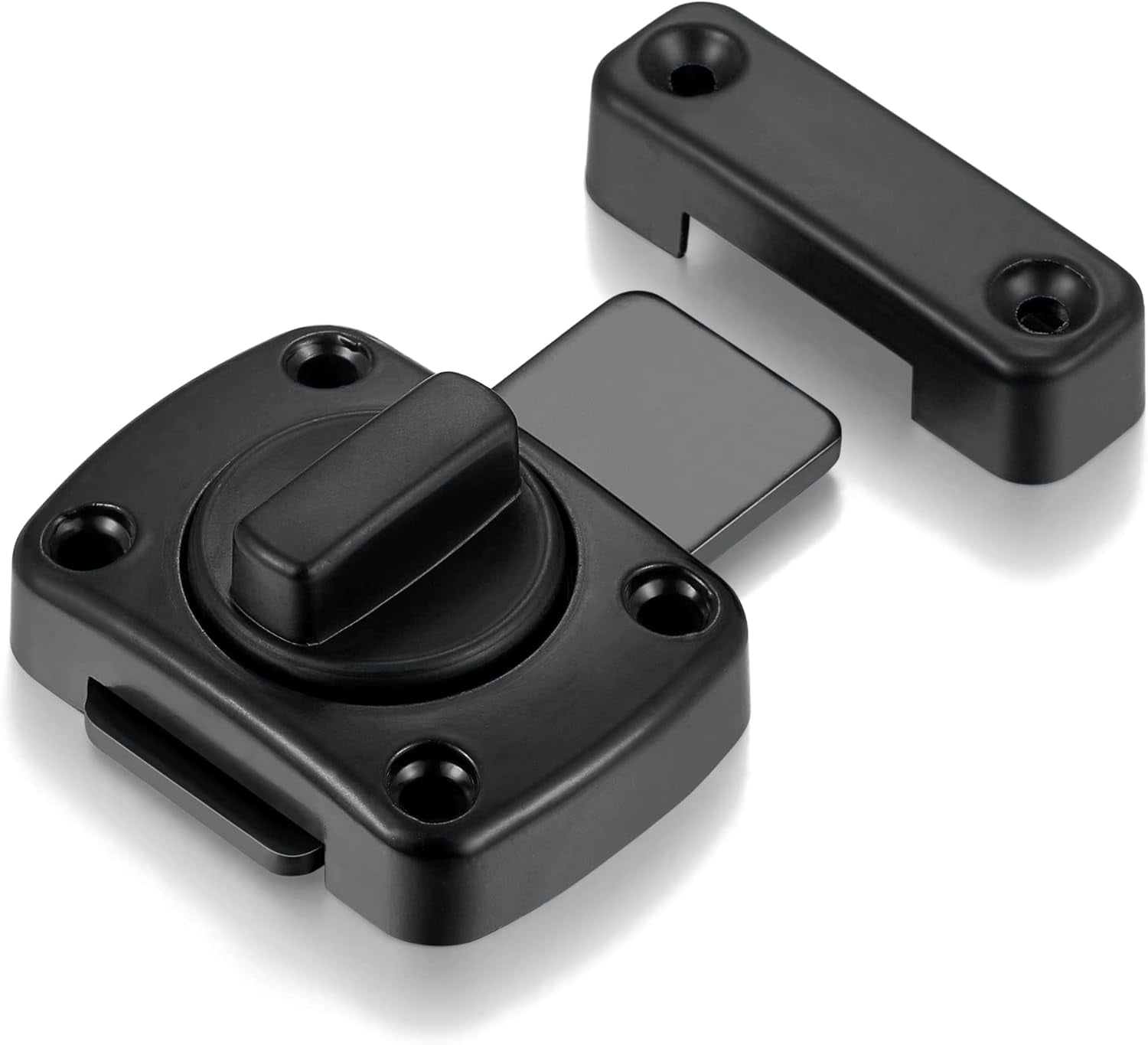 4 Packs Rotate Bolt Latch Gate Latches Safety Door Lock,Pet Door Lock ...