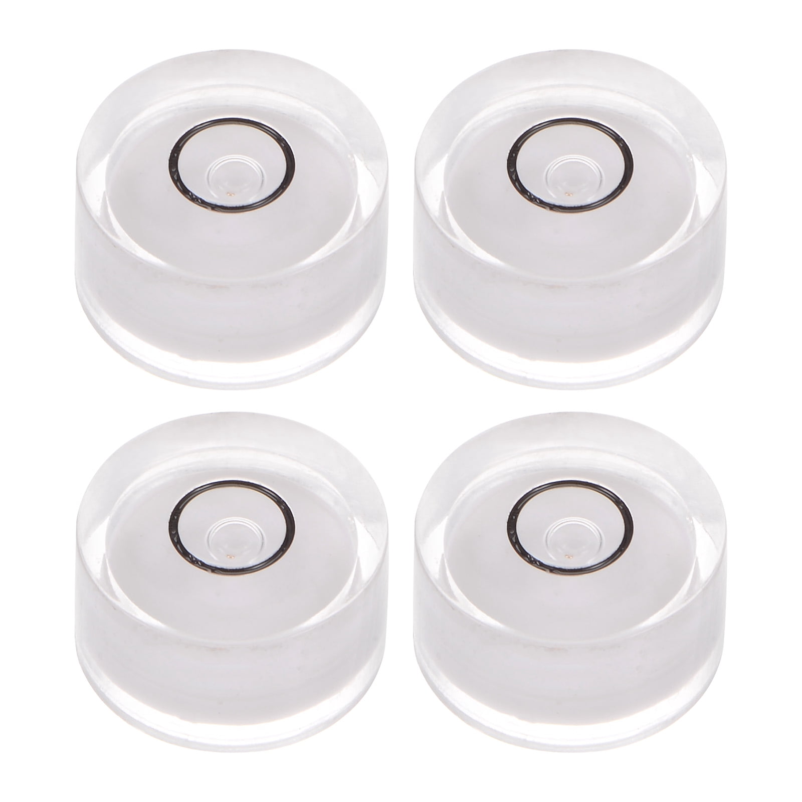 4 Packs Round Bubble Level 15x8mm Mini Circular Bullseye Spirit Levels ...