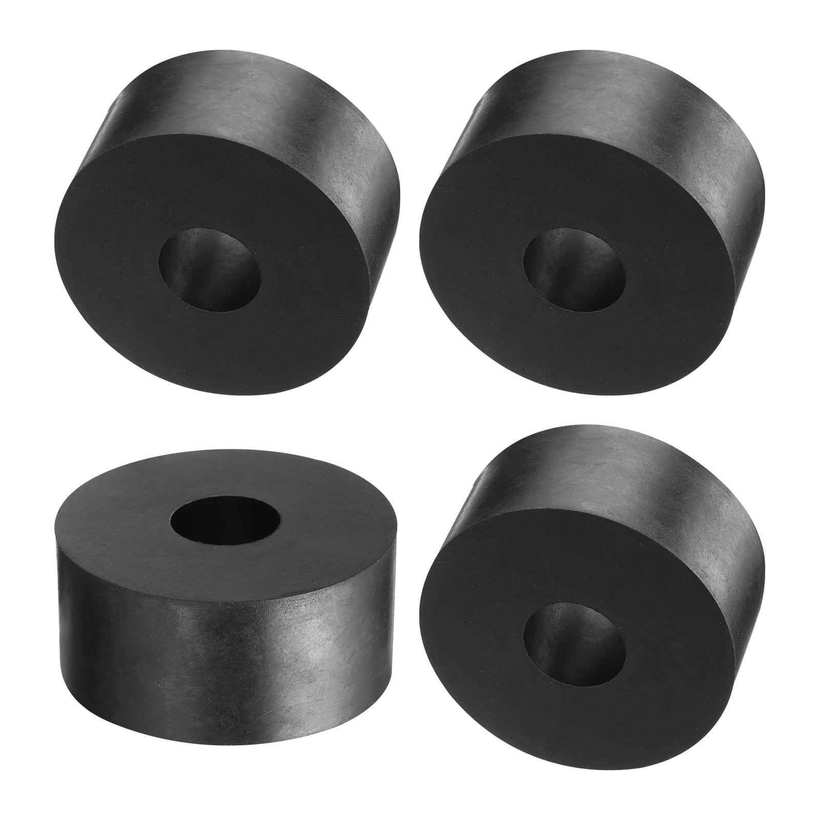 4 Packs Rubber Spacers 60mm OD, 20mm ID, 30mm Height Round Anti ...