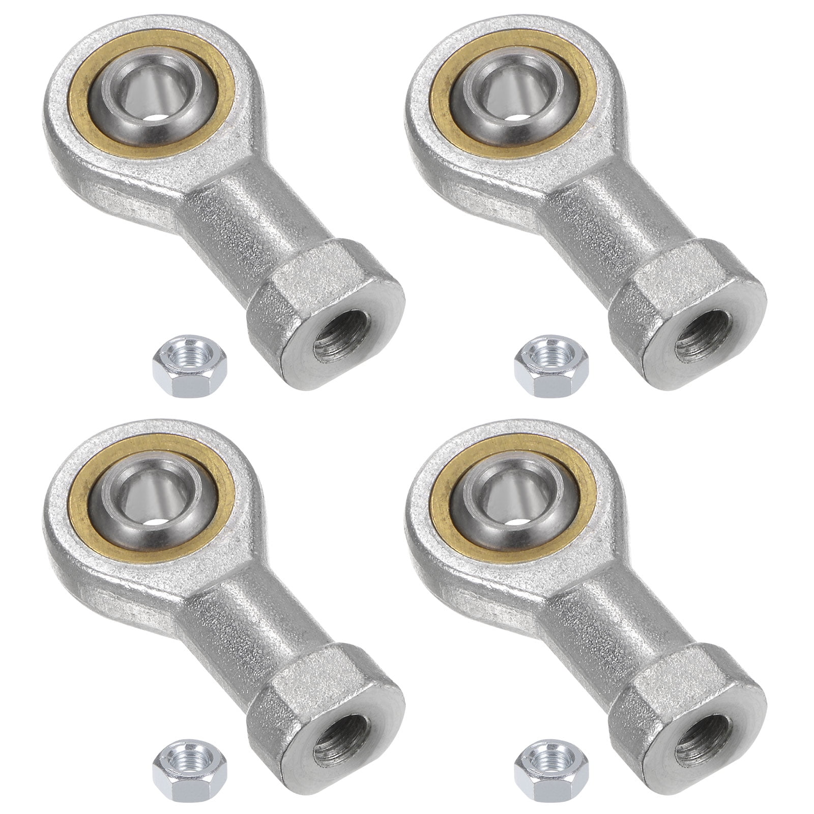 4 Packs SI6T/K 6mm Rod End Bearing M6x1.0 Female Right Hand Thread ...