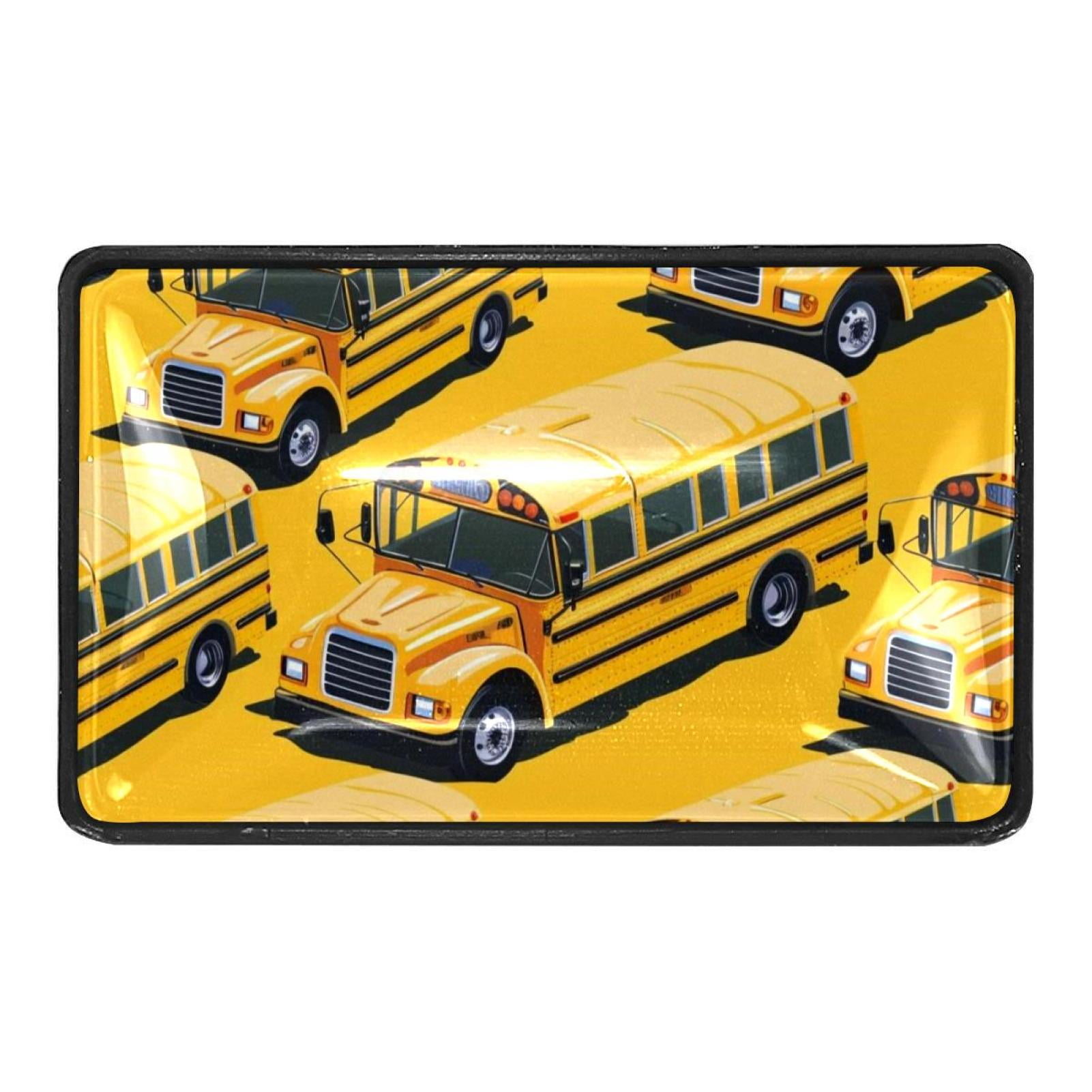 4 Packs School Bus Crystal Glass Cabinet Knobs Drawer Handles for ...
