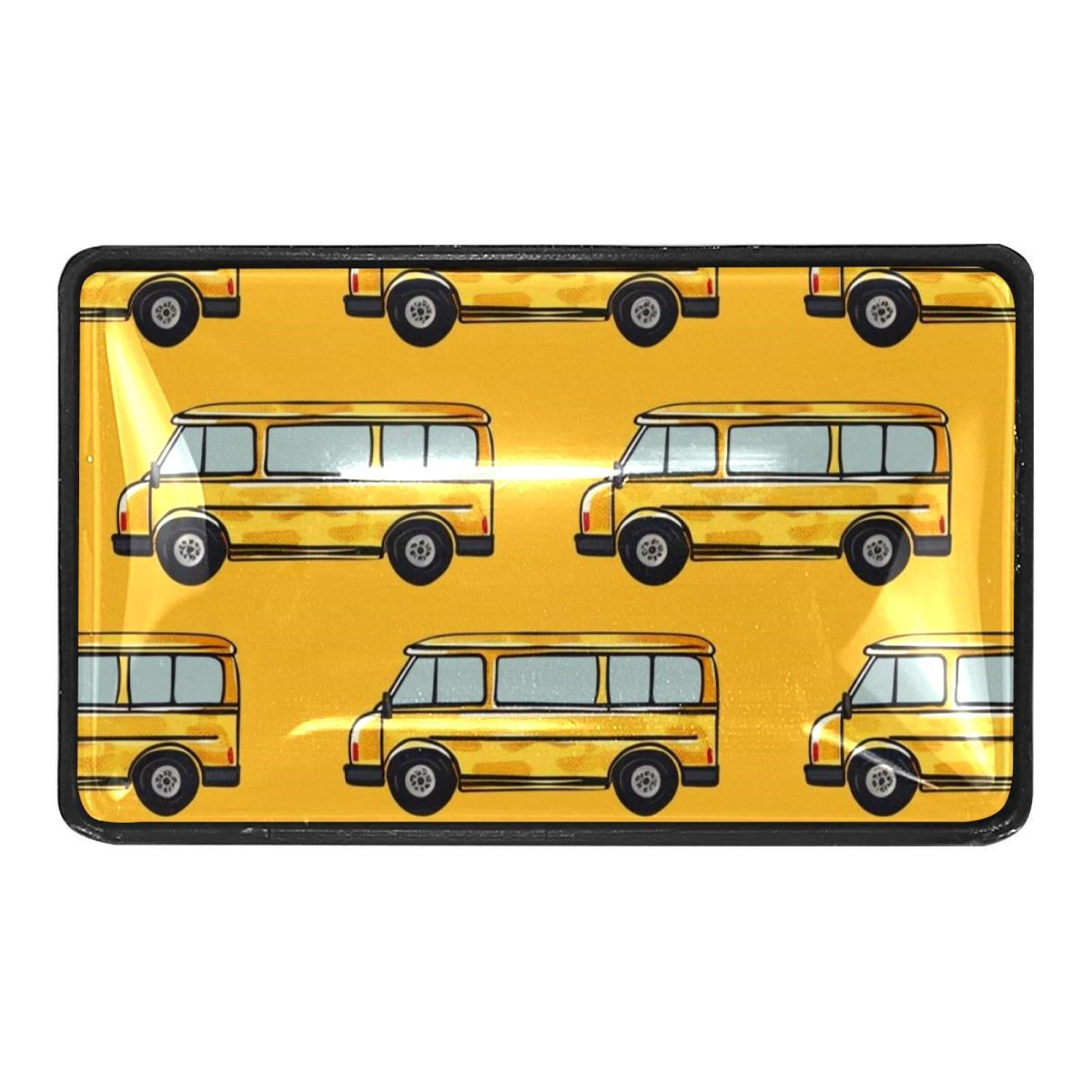 4 Packs School Buses Crystal Glass Cabinet Knobs Drawer Handles for ...