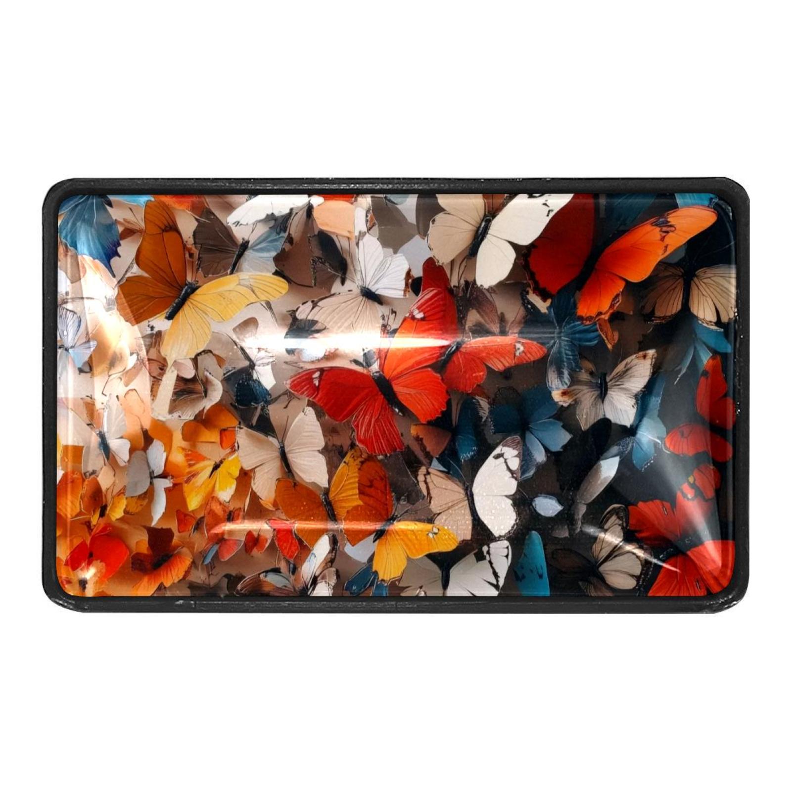 4 Packs Seamless Butterfliy Crystal Glass Cabinet Knobs Drawer Handles ...