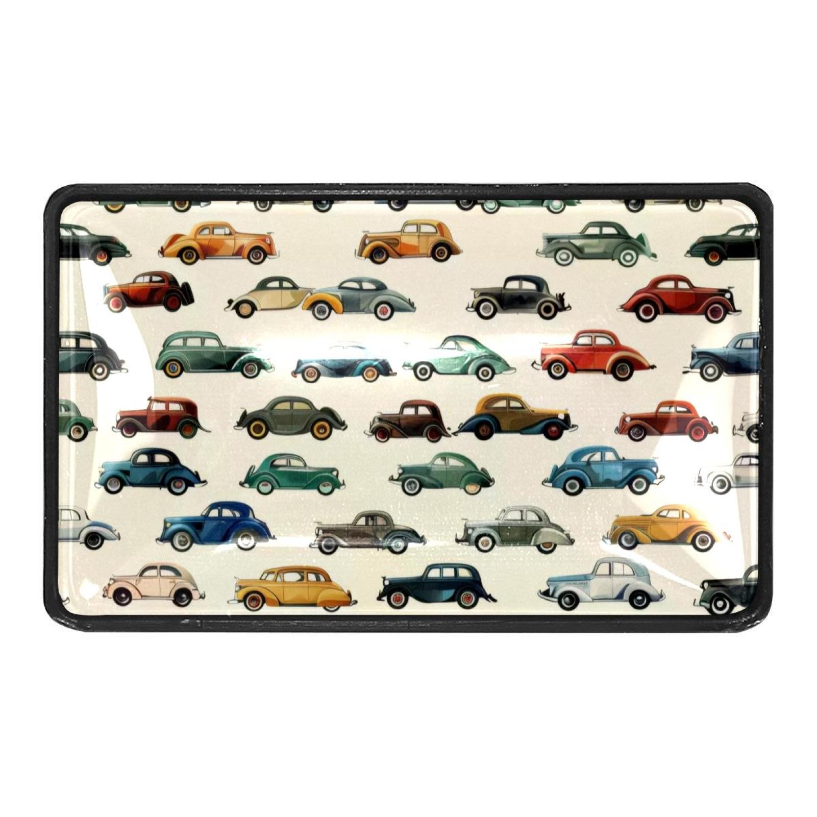 4 Packs Seamless Cars Pattern Crystal Glass Cabinet Knobs Drawer ...