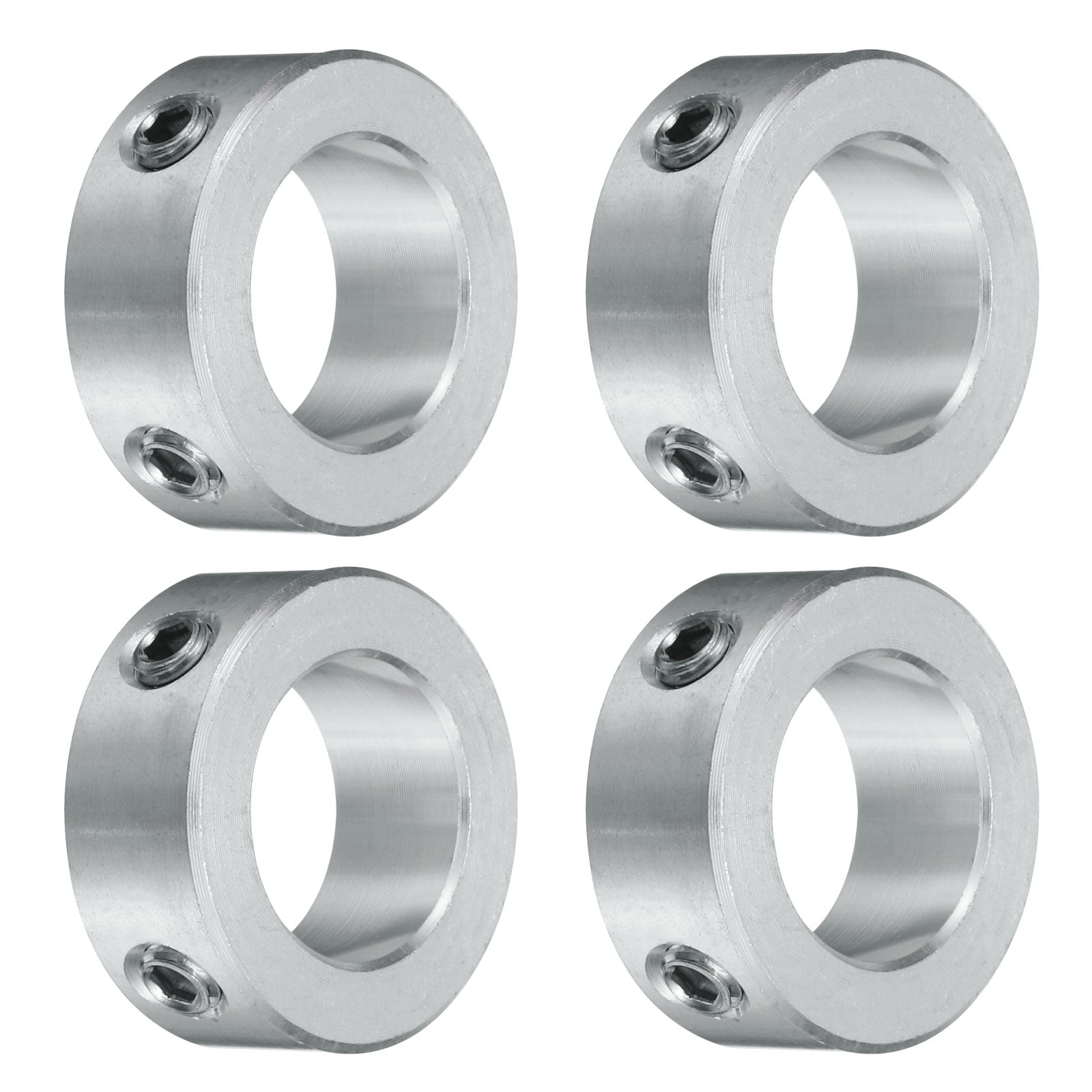4 Packs Set Screw Collars 16mm Bore, Aluminum Shaft Collars, 26mm OD ...
