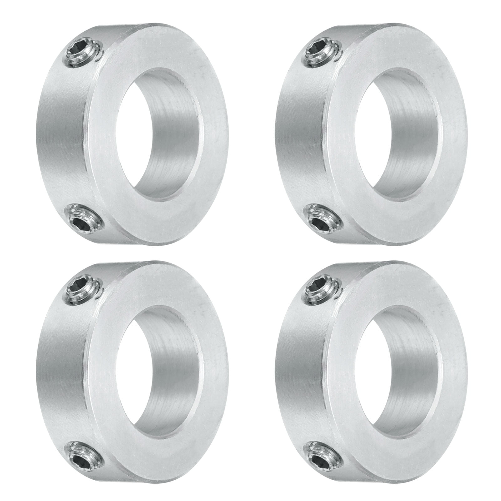 4 Packs Set Screw Collars 18mm Bore, Aluminum Shaft Collars, 32mm OD ...