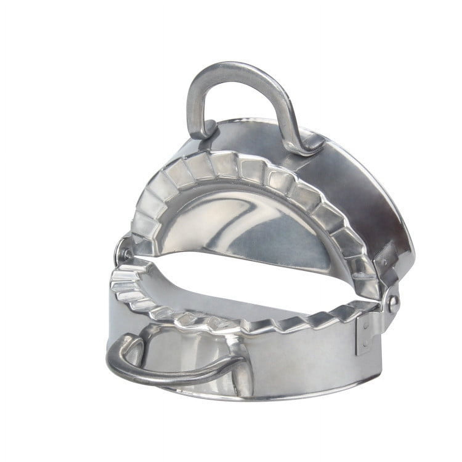 4 Packs Stainless Steel Dumpling Maker Press Mold Dough Wrapper Cutter ...