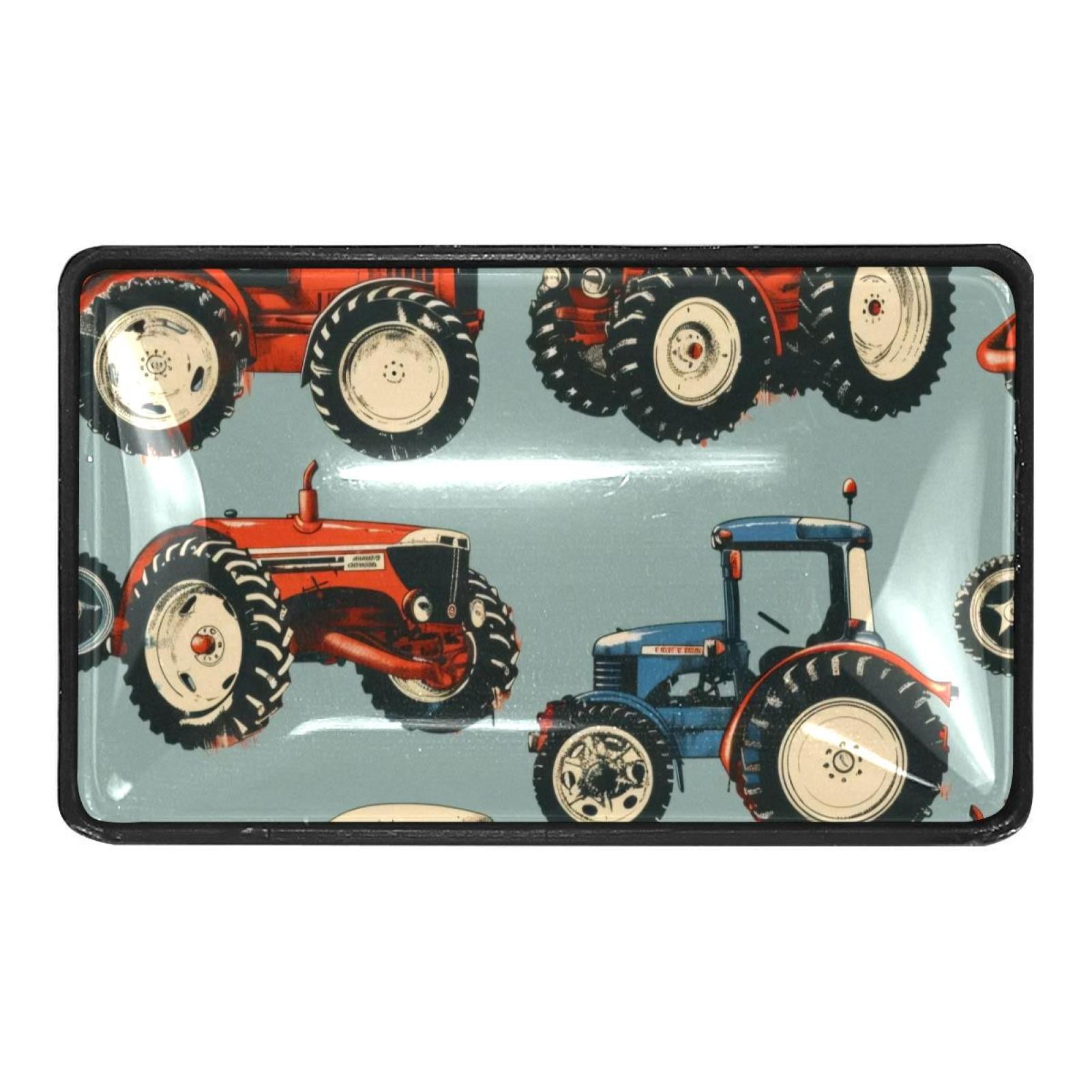 4 Packs Tractors Farm Machinery Crystal Glass Cabinet Knobs Drawer ...