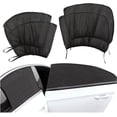 4 Packs Universal Car Window Screens - 2023 New Car Window Covers Sun ...