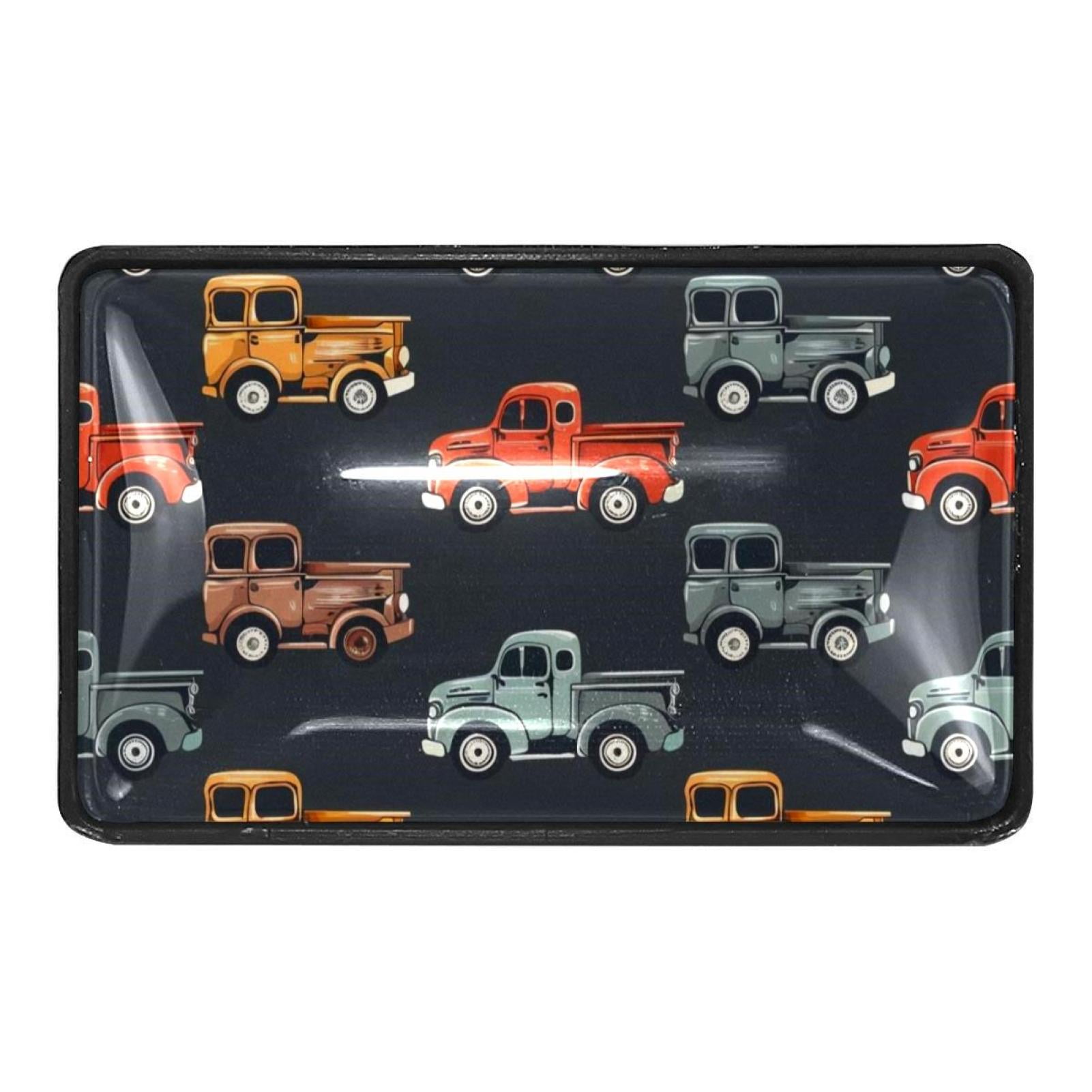 4 Packs Vintage Cars Pattern Crystal Glass Cabinet Knobs Drawer Handles ...