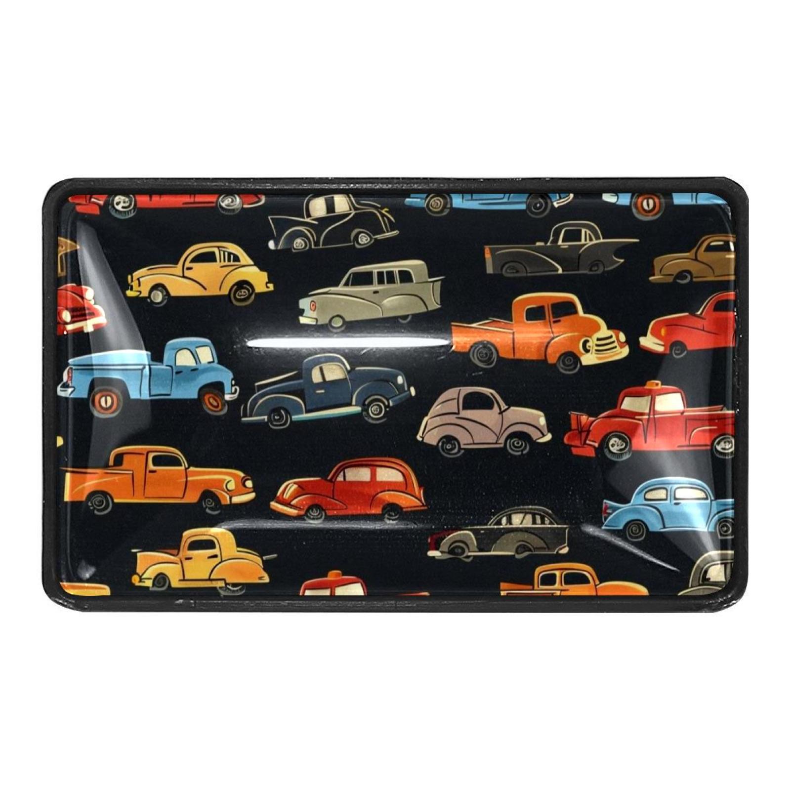 4 Packs Vintage Cars and Taxis Crystal Glass Cabinet Knobs Drawer ...