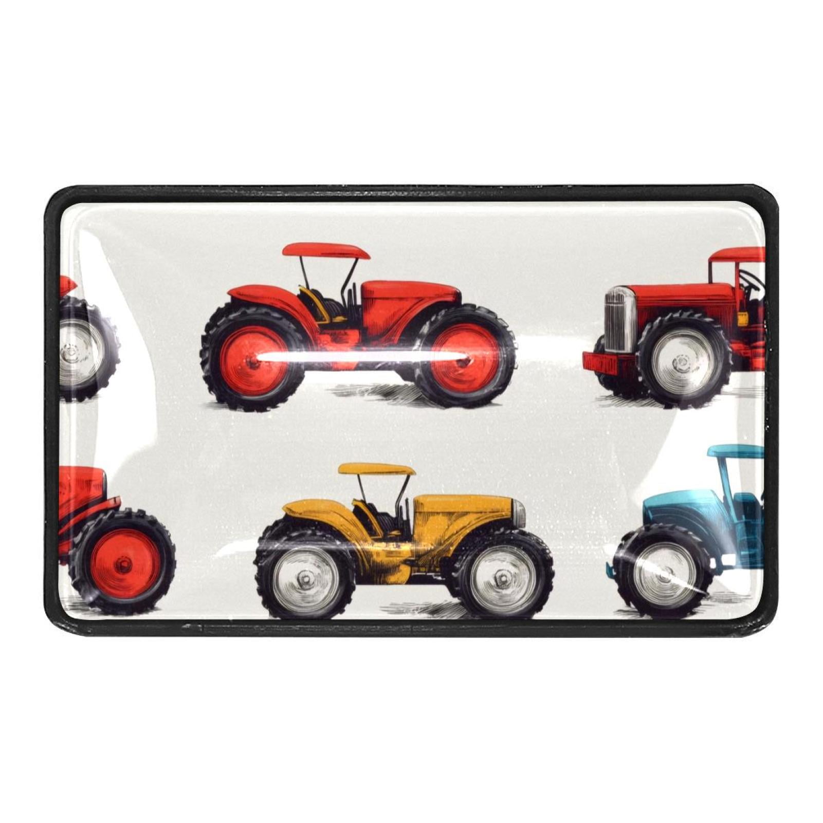 4 Packs Vintage Farm Tractors Crystal Glass Cabinet Knobs Drawer ...