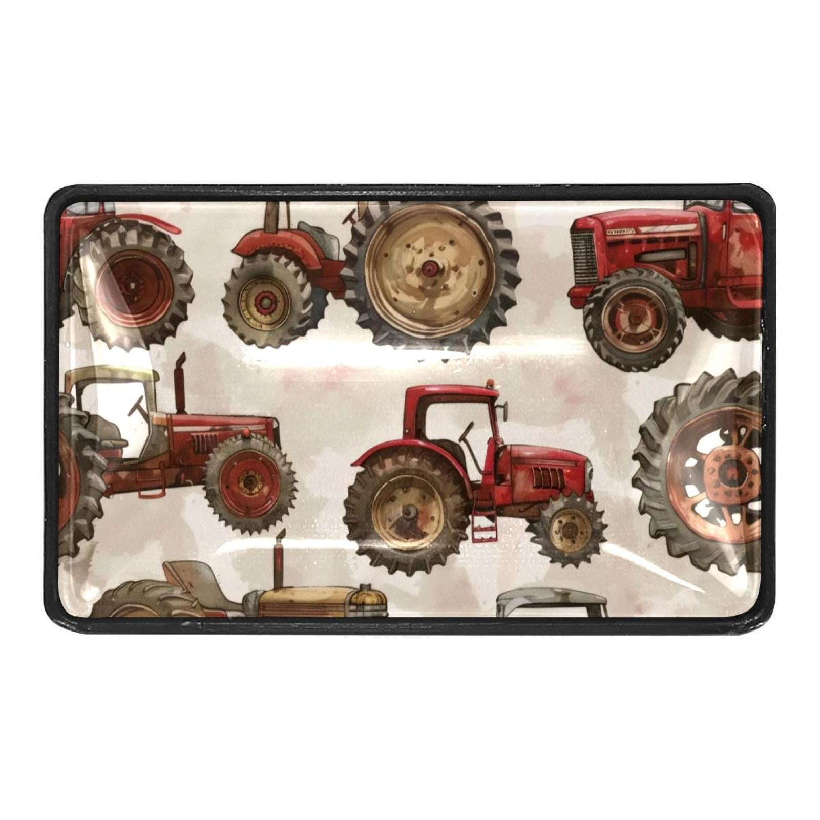 4 Packs Vintage Farm Tractors Crystal Glass Cabinet Knobs Drawer ...