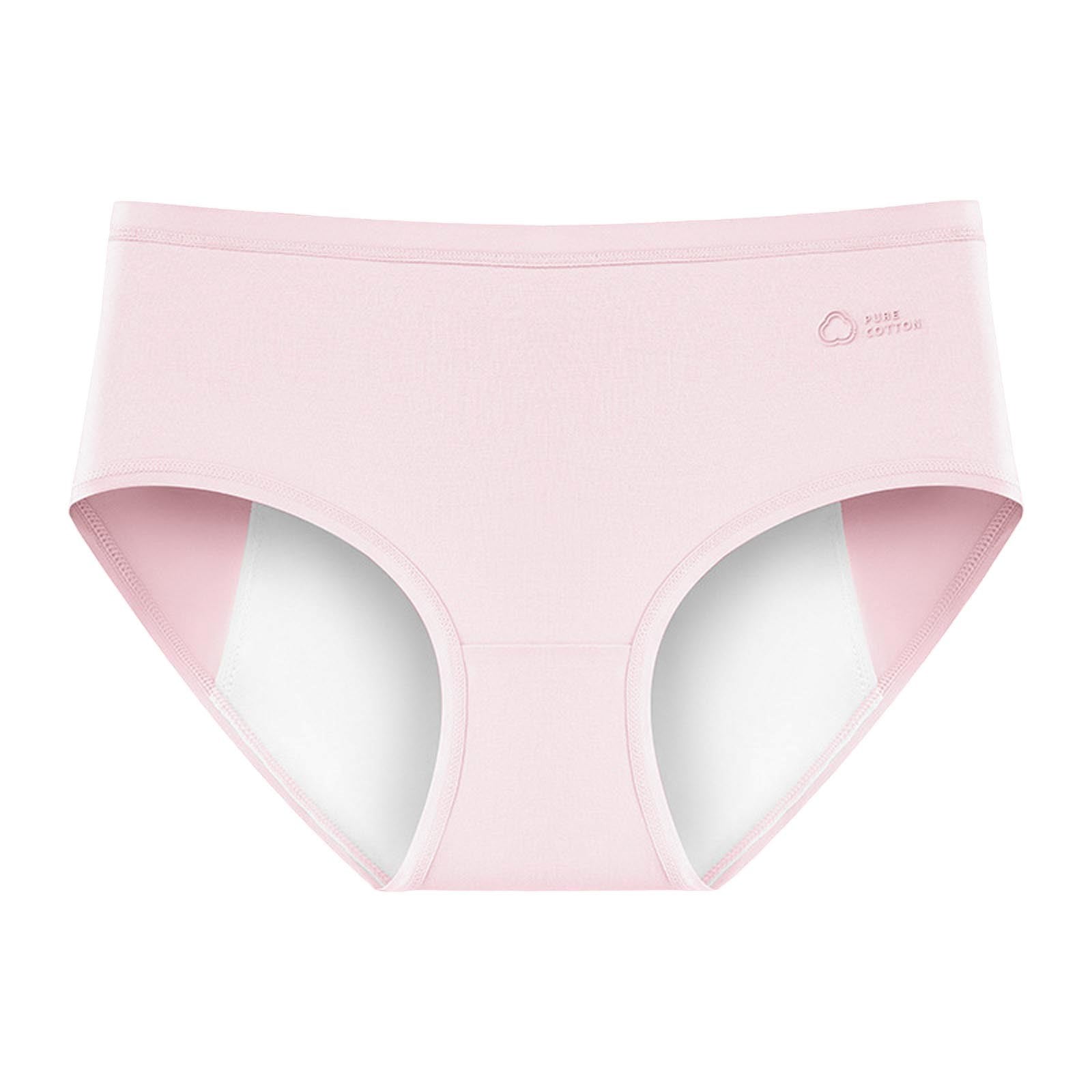 4 Packs Women's Period Underwear Menstrual Leak Proof Elastic Menstrual ...
