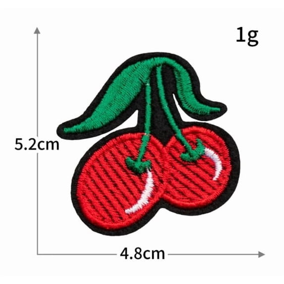 4 Packs of Cute Cartoon Embroidery Patches - Self-Adhesive Fabric ...