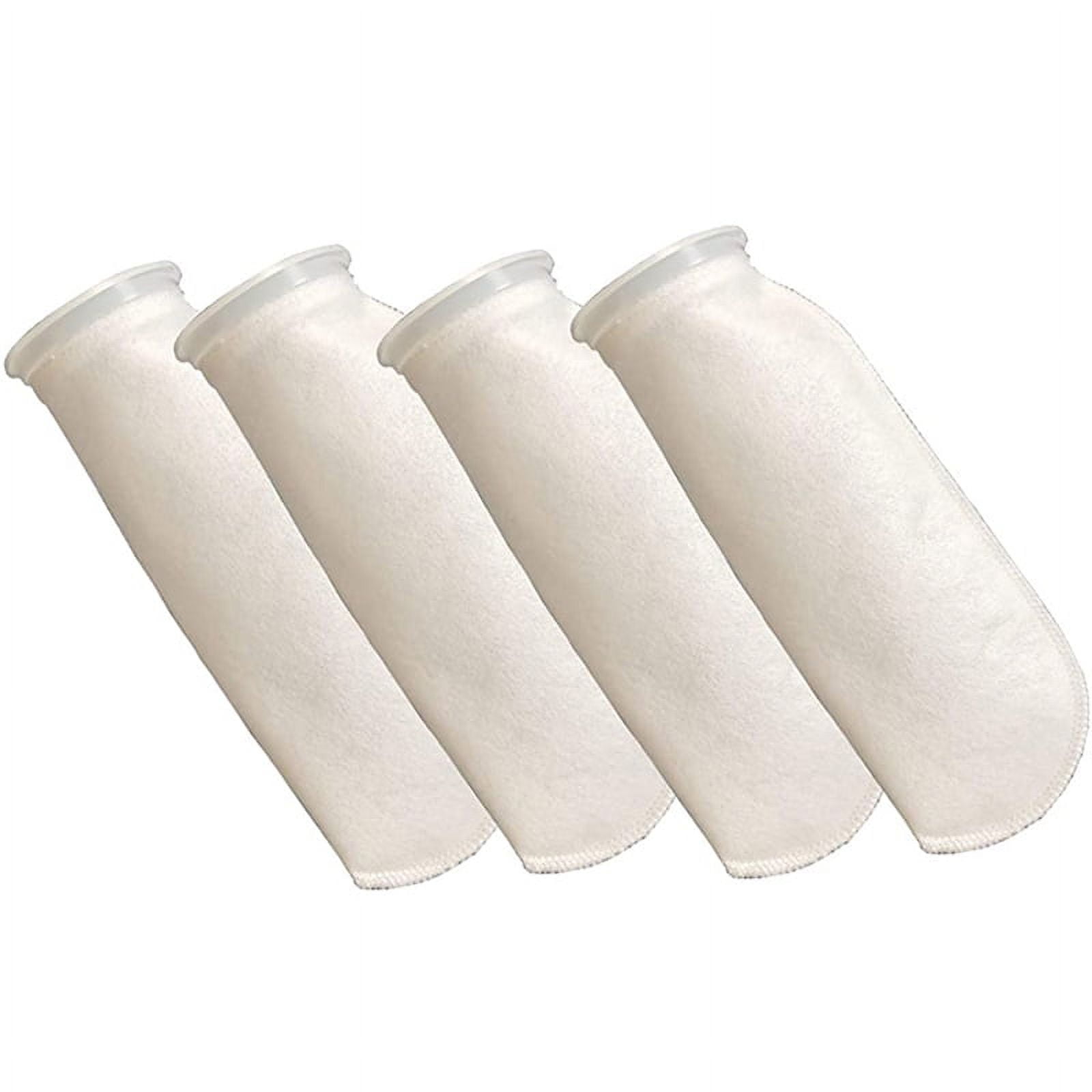 4 Packs of Filter Socks, 200 Micrometres, for Fish Tank/Saline Aquarium ...