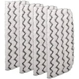 Shark Steam Mop S1000 Series 4-Pack Replacement Pads, Machine Washable ...