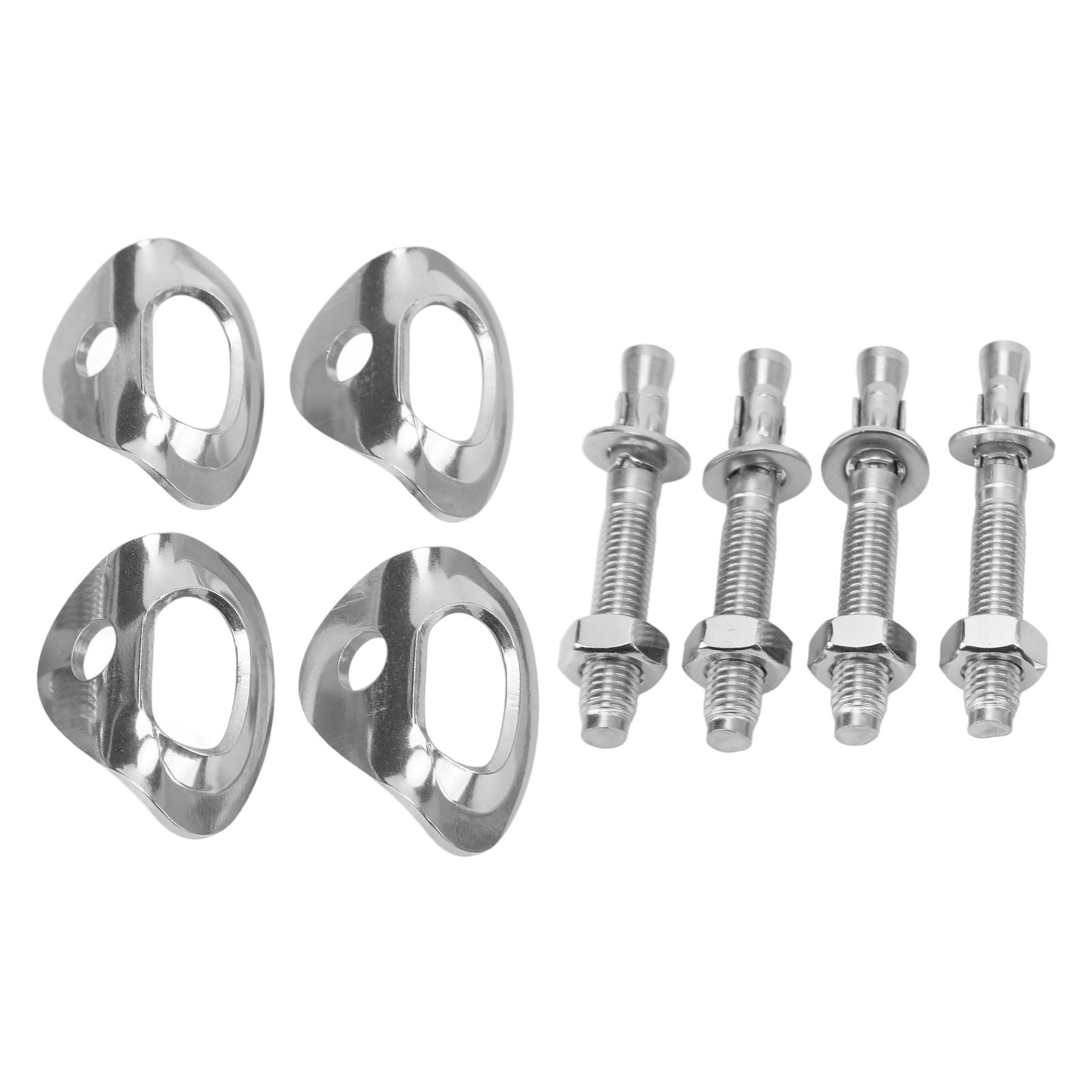 4 Pair Climbing Hanger Stainless Steel Wear Resistant High Load ...