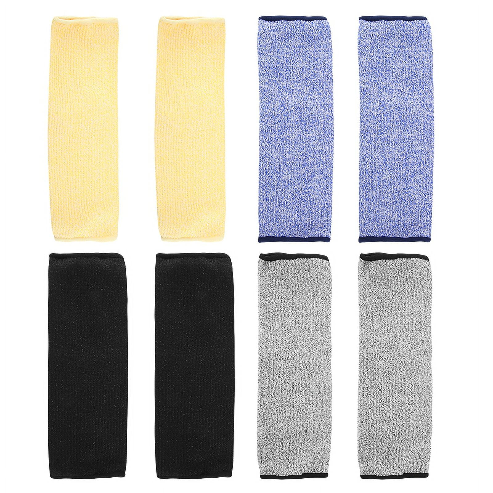 4 Pair Cut and Burn Sleeves Arm Protection Sleeves Forearm Protectors ...