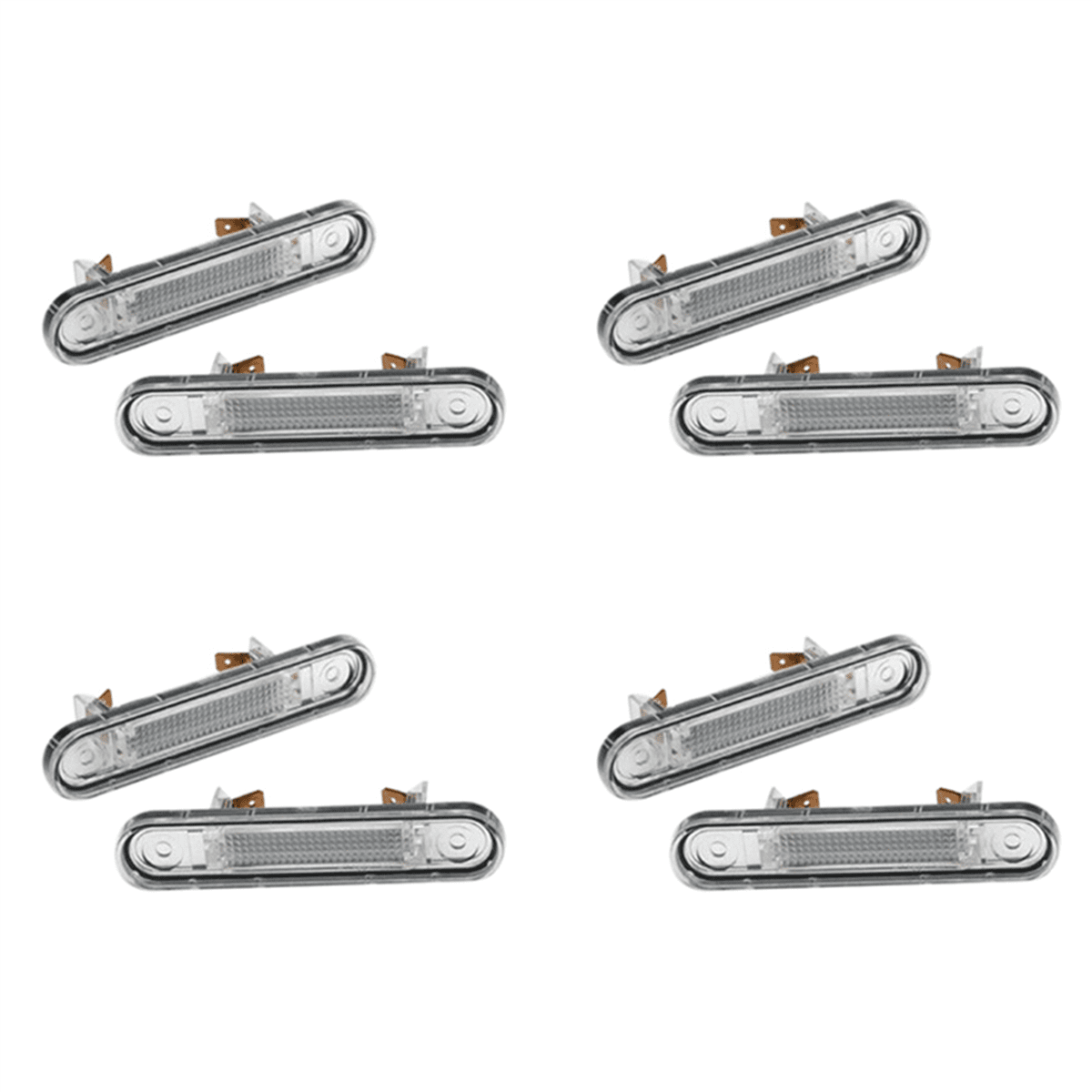 4 Pair LED License Plate Light for - W124 W201 W202 Car License Plate ...