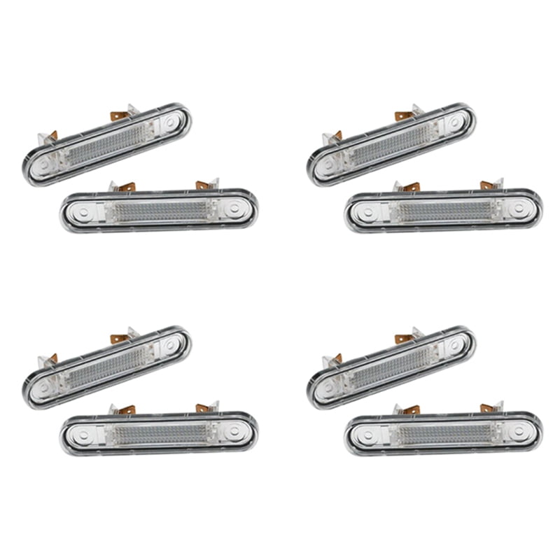 4 Pair LED License Plate Light for - W124 W201 W202 Car License Plate ...