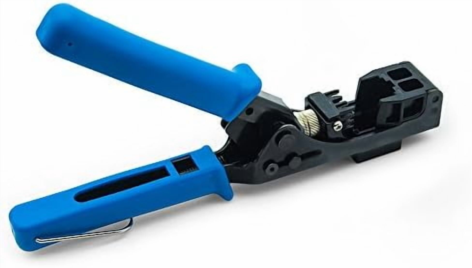 4-Pair Termination, Crimping Tool for 90 Degree RJ45 4-Pair Keystone ...