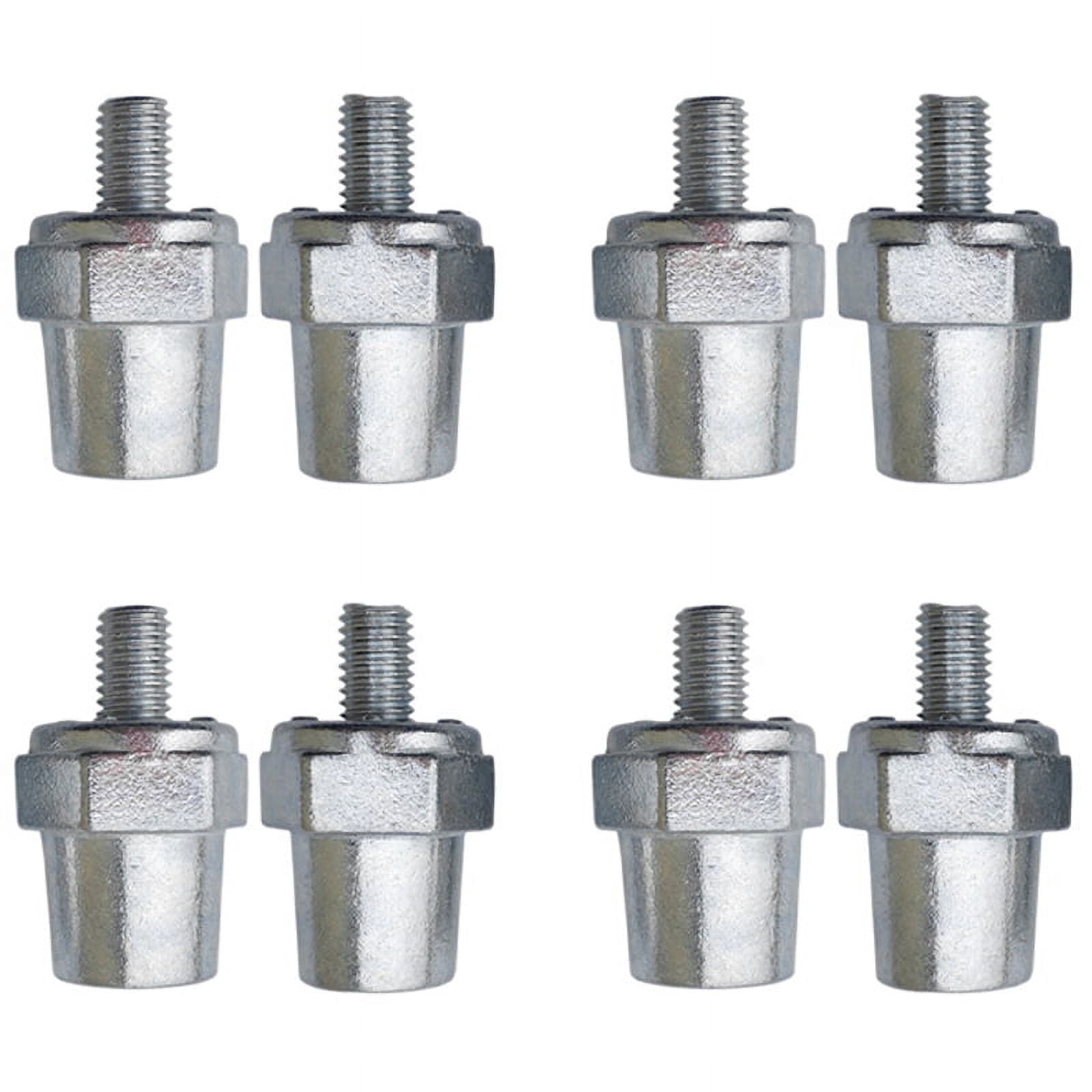 4 Pair Zinc Alloy Battery Side Terminal Charging Posts Fit 8mm Positive ...