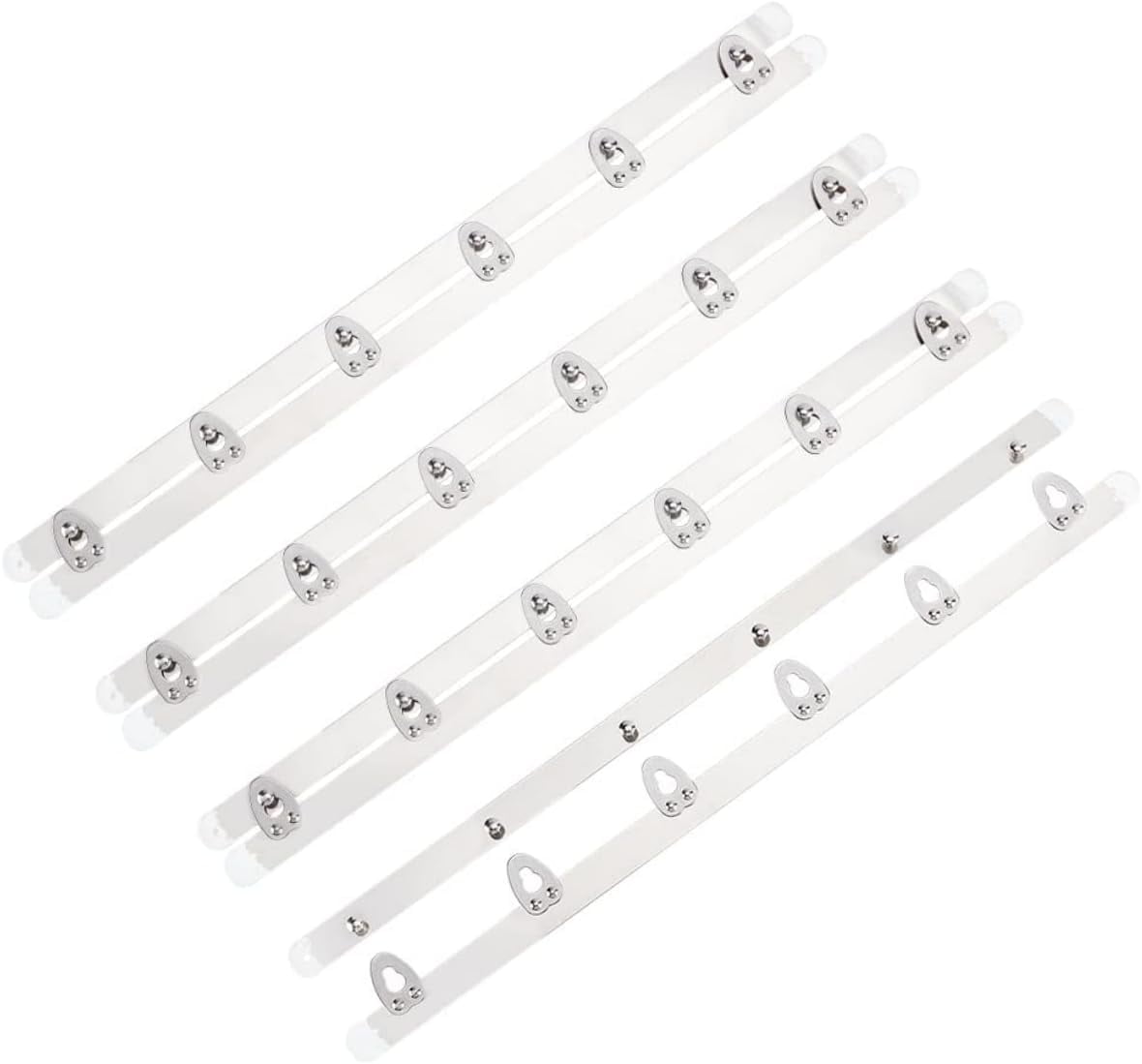 4 Pairs 201 Stainless Steel Corset Busk Steel Boning 12inch Stainless ...